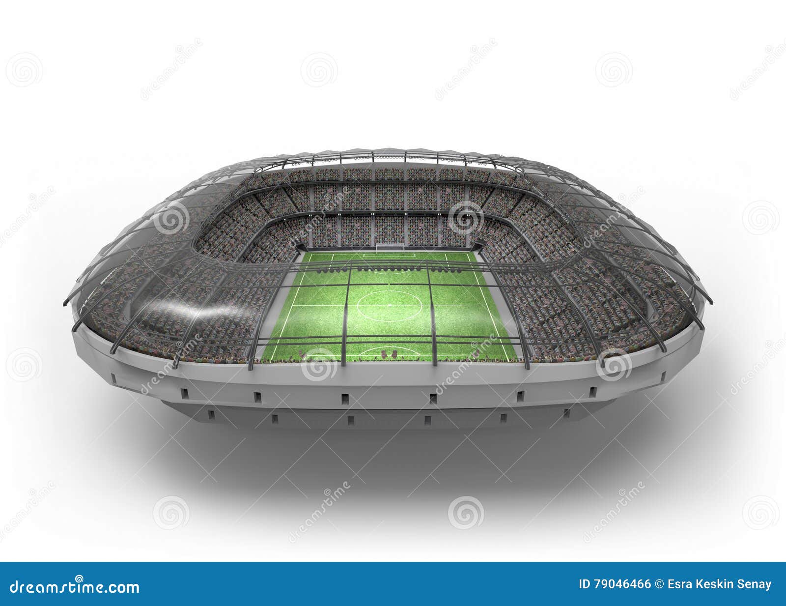 The Imaginary Soccer Stadium, 3d Rendering Royalty-Free Stock ... The Imaginary Soccer Stadium, 3d Rendering Royalty-Free Stock ...