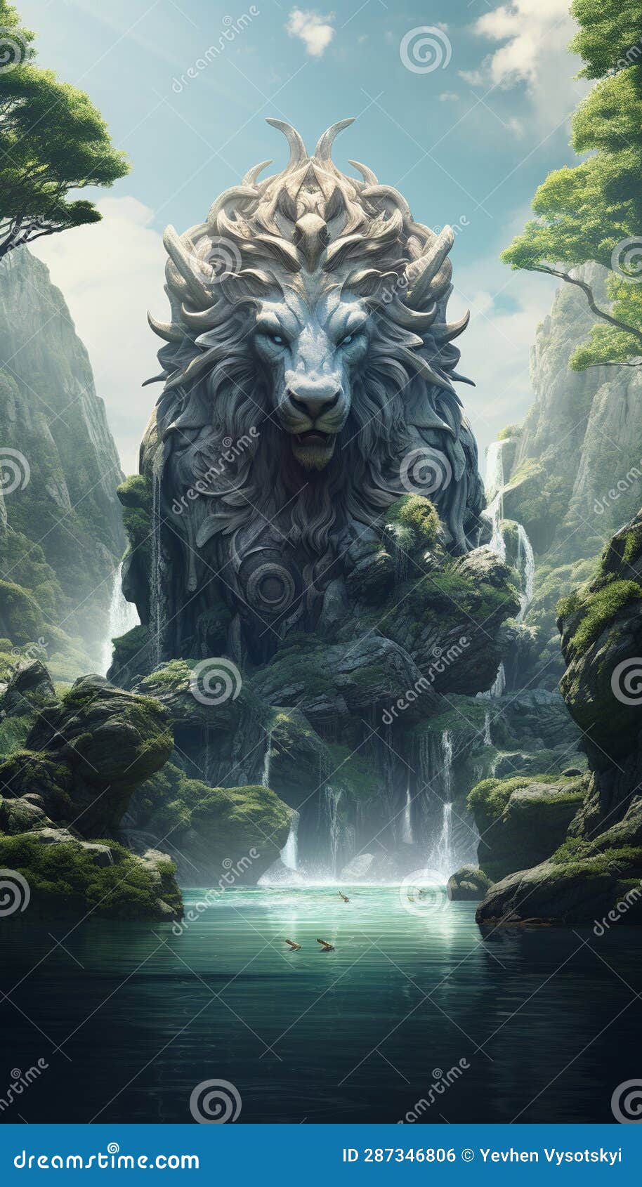 Imaginary Worlds Fantastic Creatures Mythical Heroes U_011 Stock ...