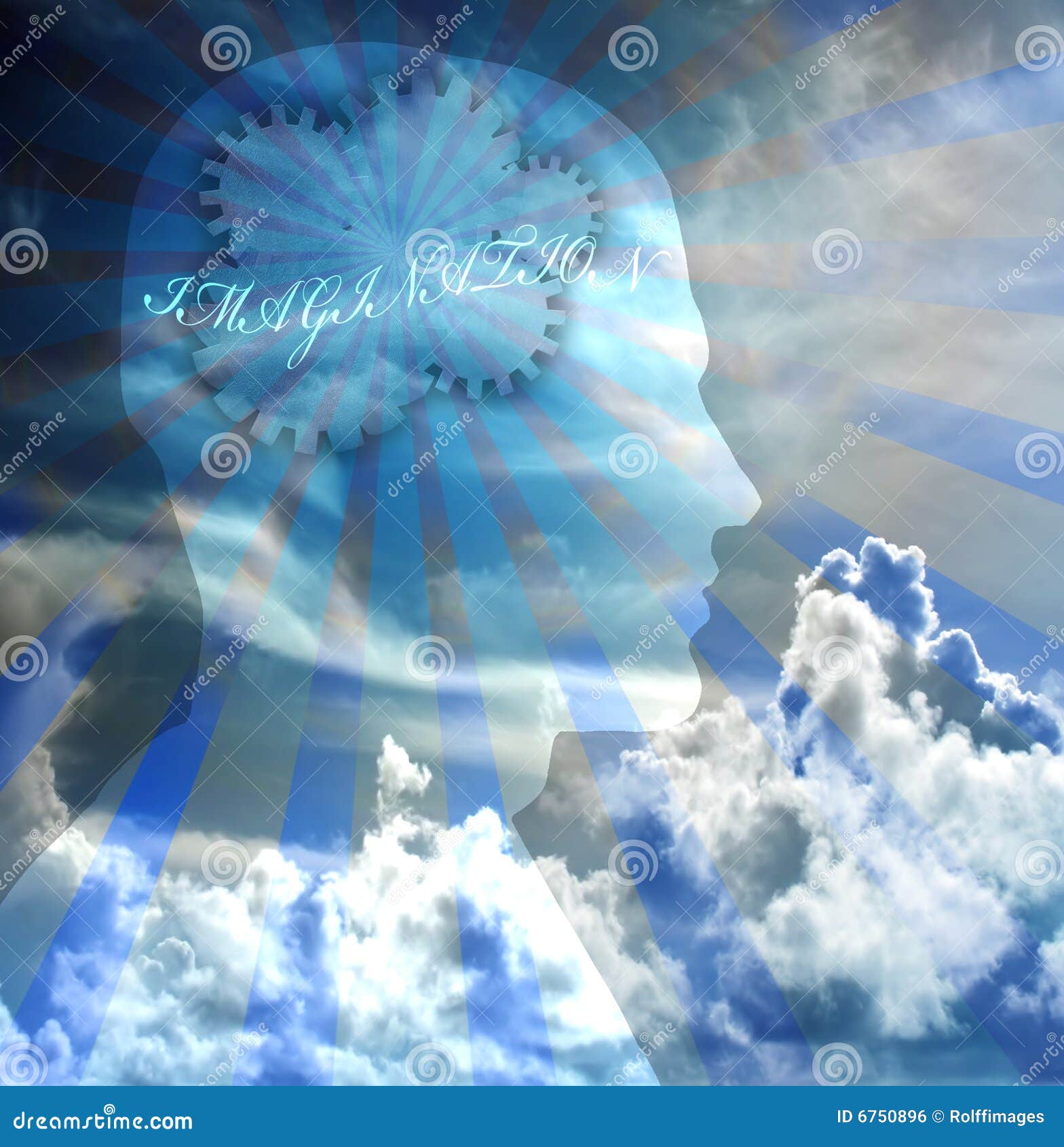 Imagination stock illustration. Illustration of space - 6750896