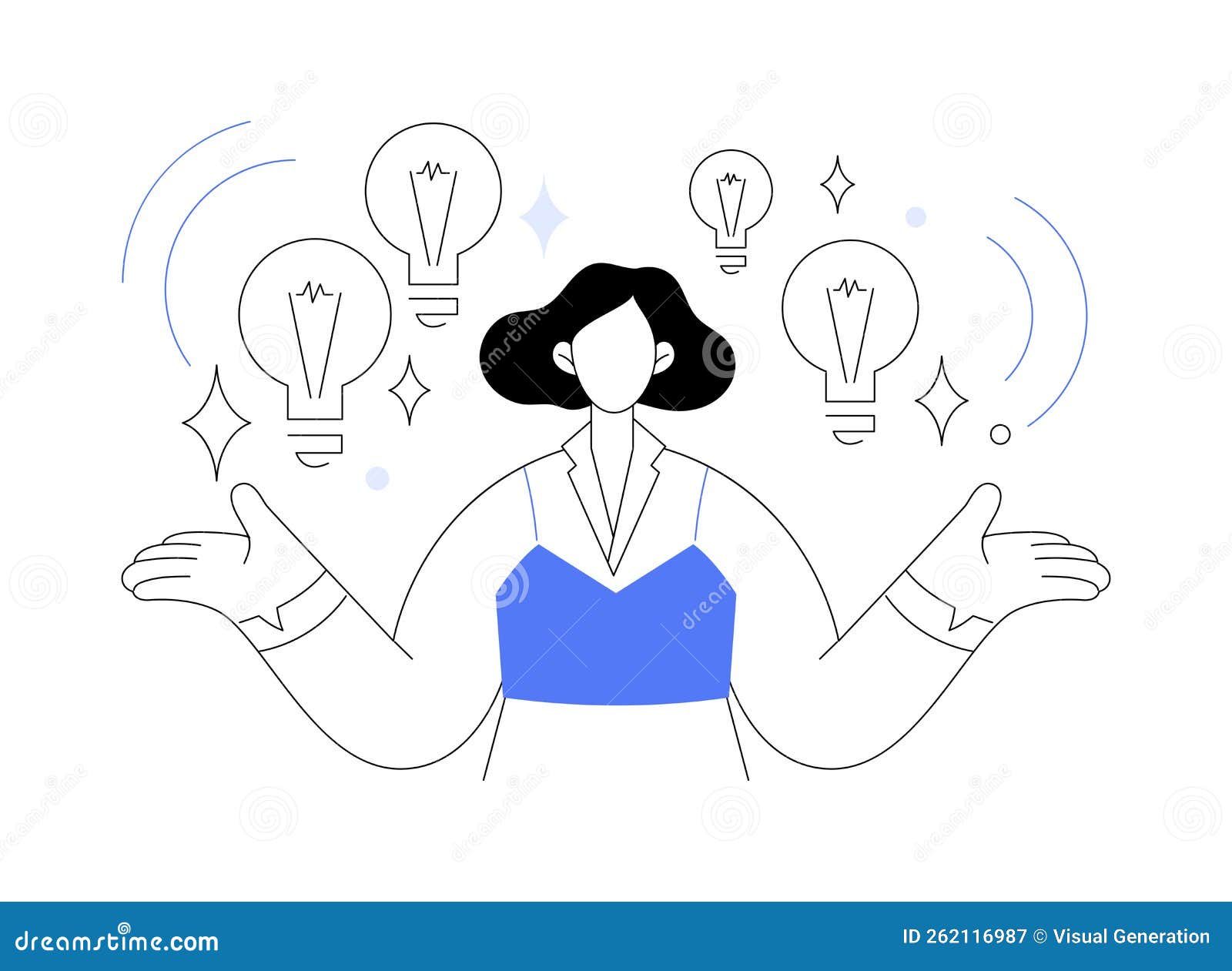 Imagination Abstract Concept Vector Illustration. Stock Vector ...