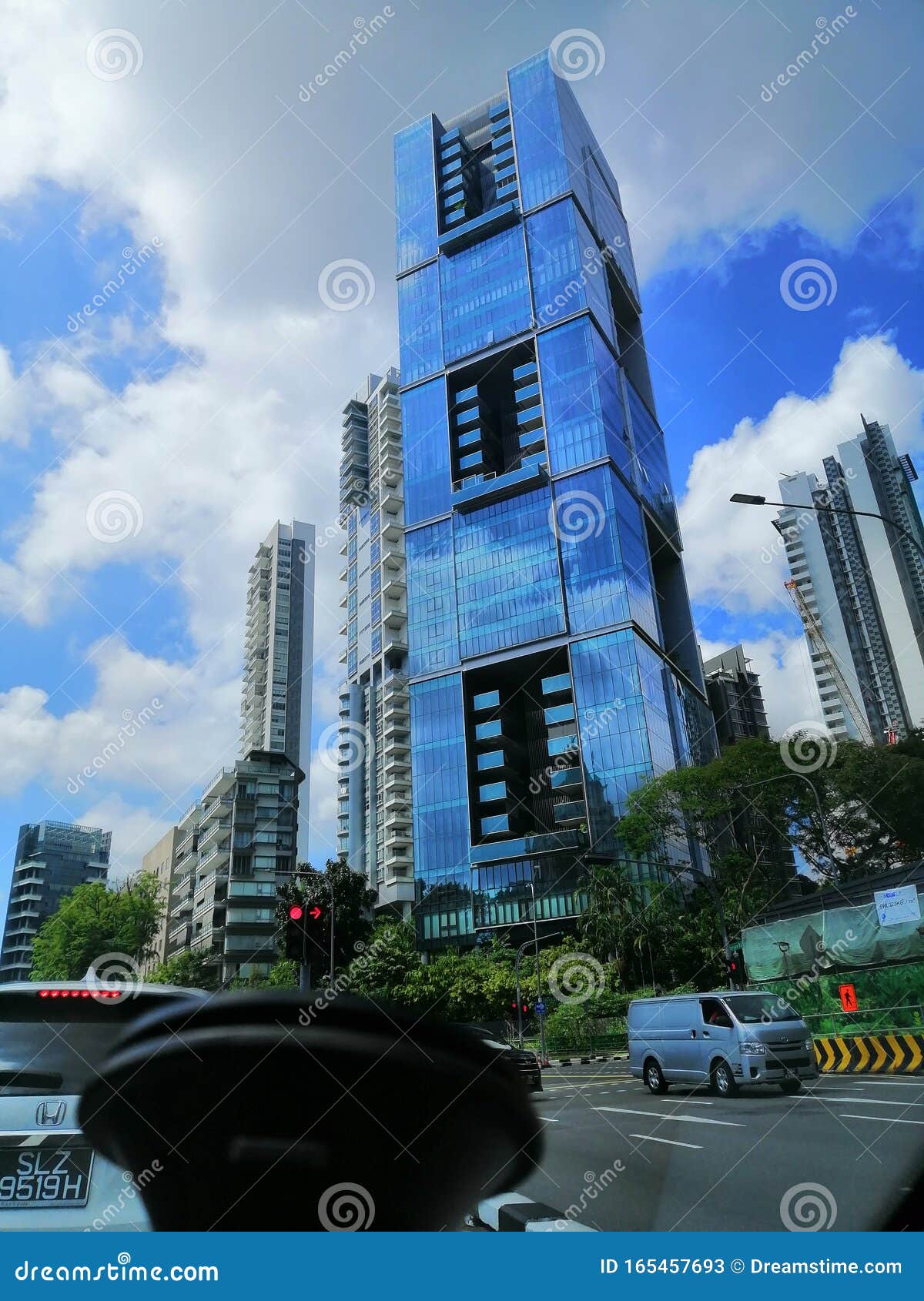 Imagination and Arts of Building with Reflection Glasses Editorial ...