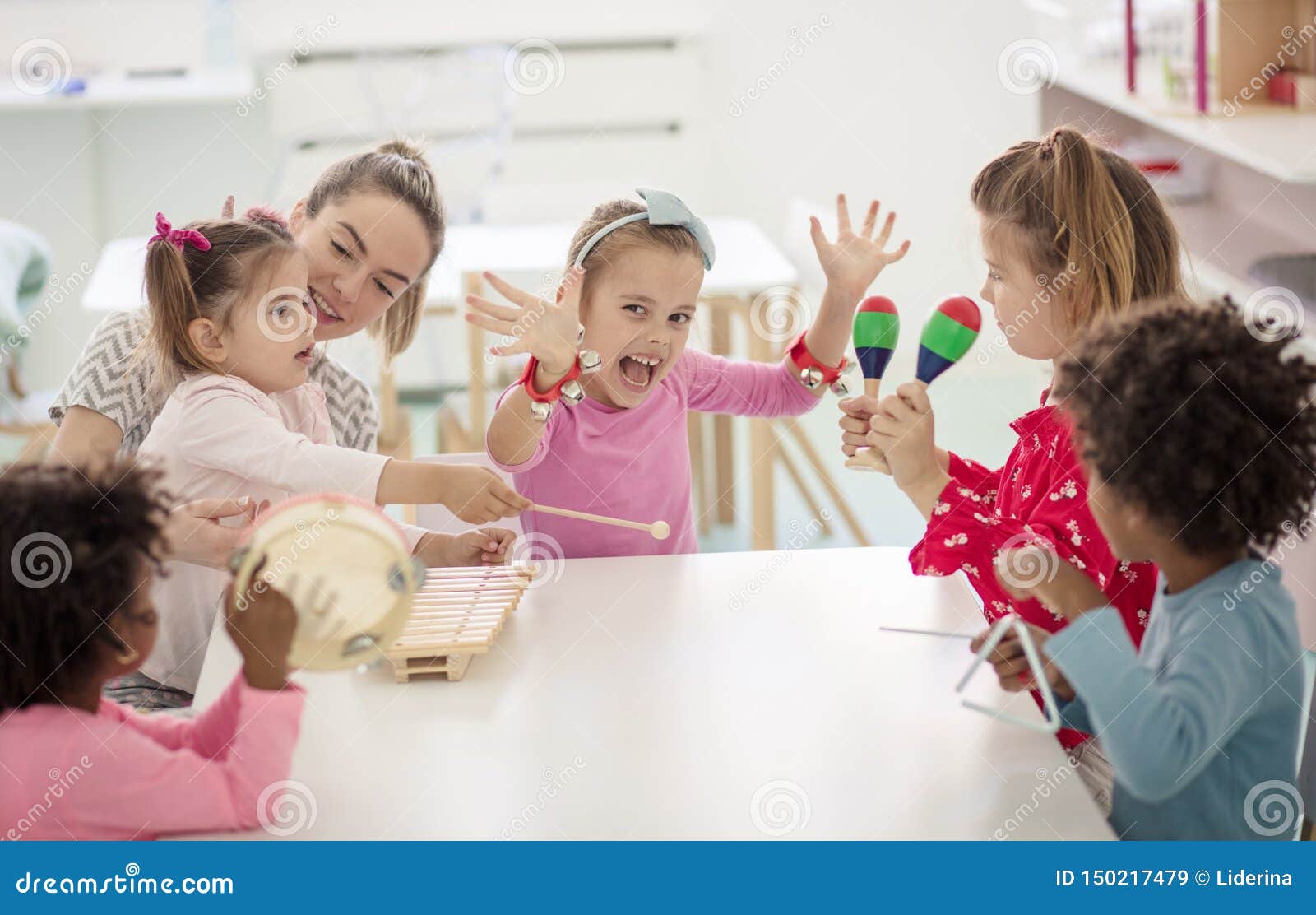 With Imagination she Can Be Something Different Everyday Stock Image ...