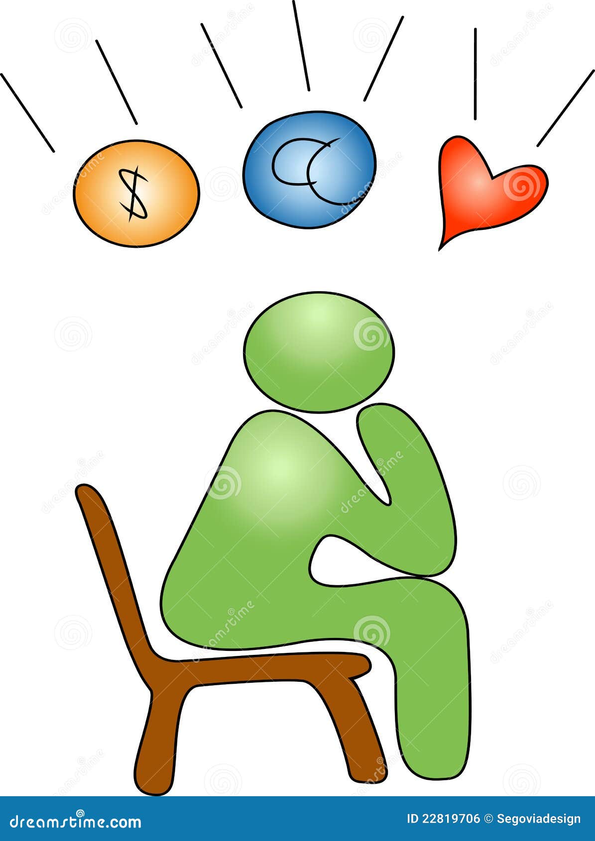 Cartoon Thinking Images