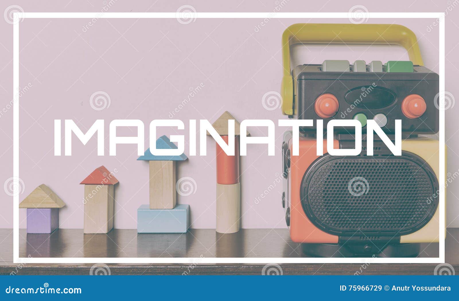 Imagination Concept with Robot Toy Stock Image - Image of idea, robot ...