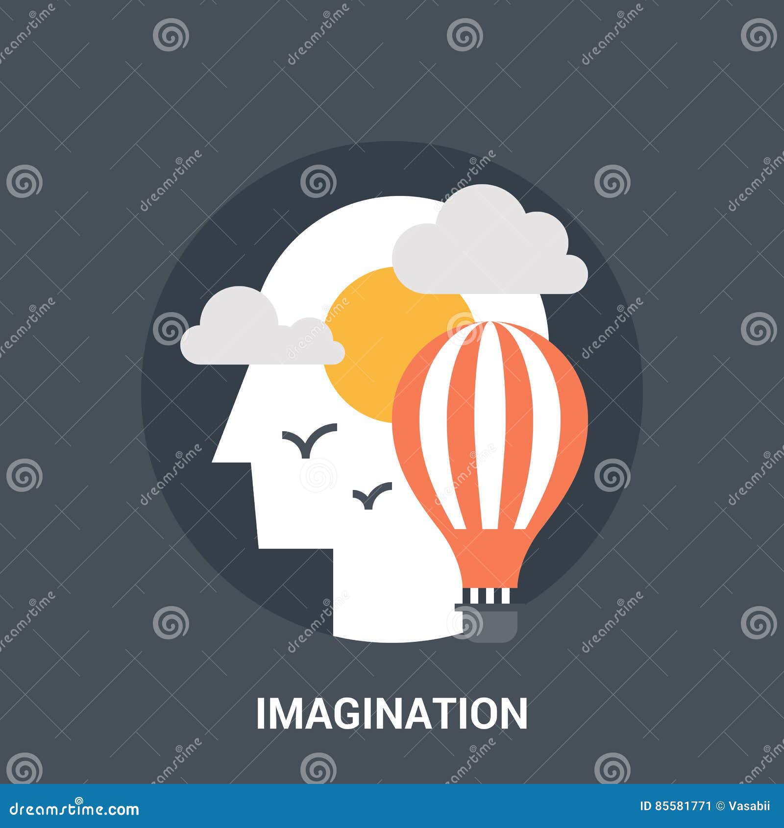 Imagination Icon. Simple Line Element Imagination Symbol For Templates ... Imagination Icon. Simple Line Element Imagination Symbol For Templates ...