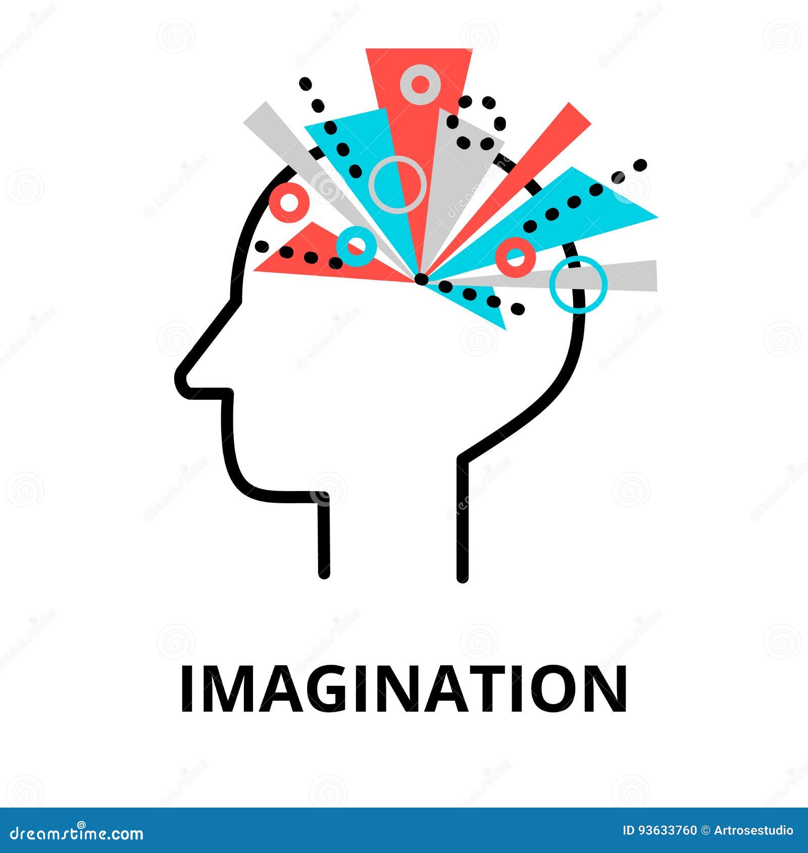 Imagination Icon. Simple Line Element Imagination Symbol For Templates ... Imagination Icon. Simple Line Element Imagination Symbol For Templates ...