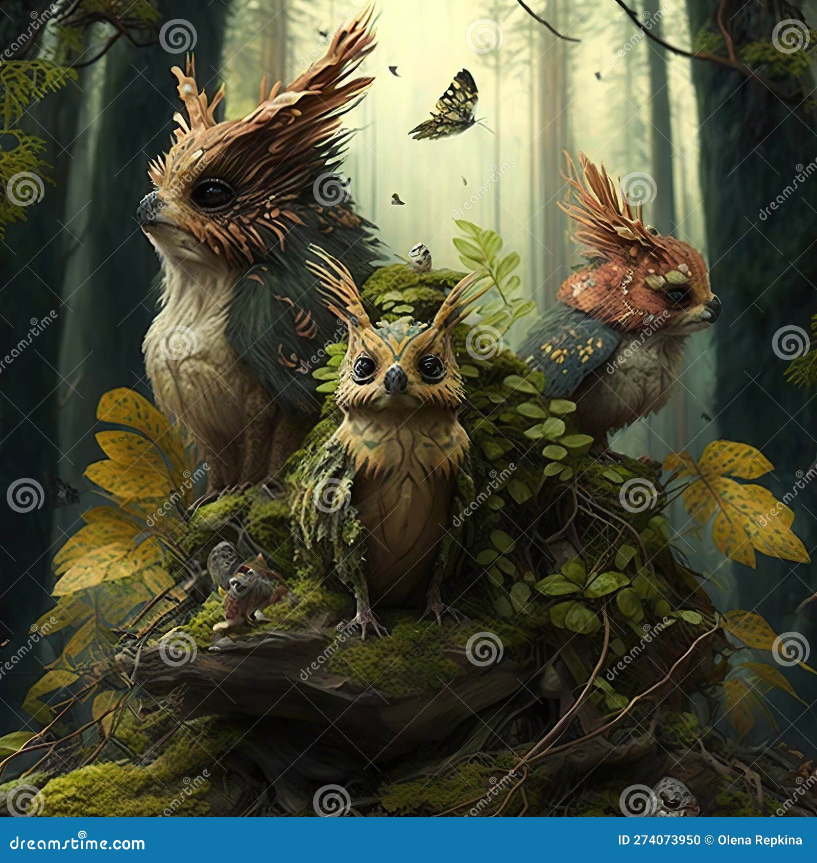 The Imagination-Inducing Fairytale Forest Creatures - AI Generated ...