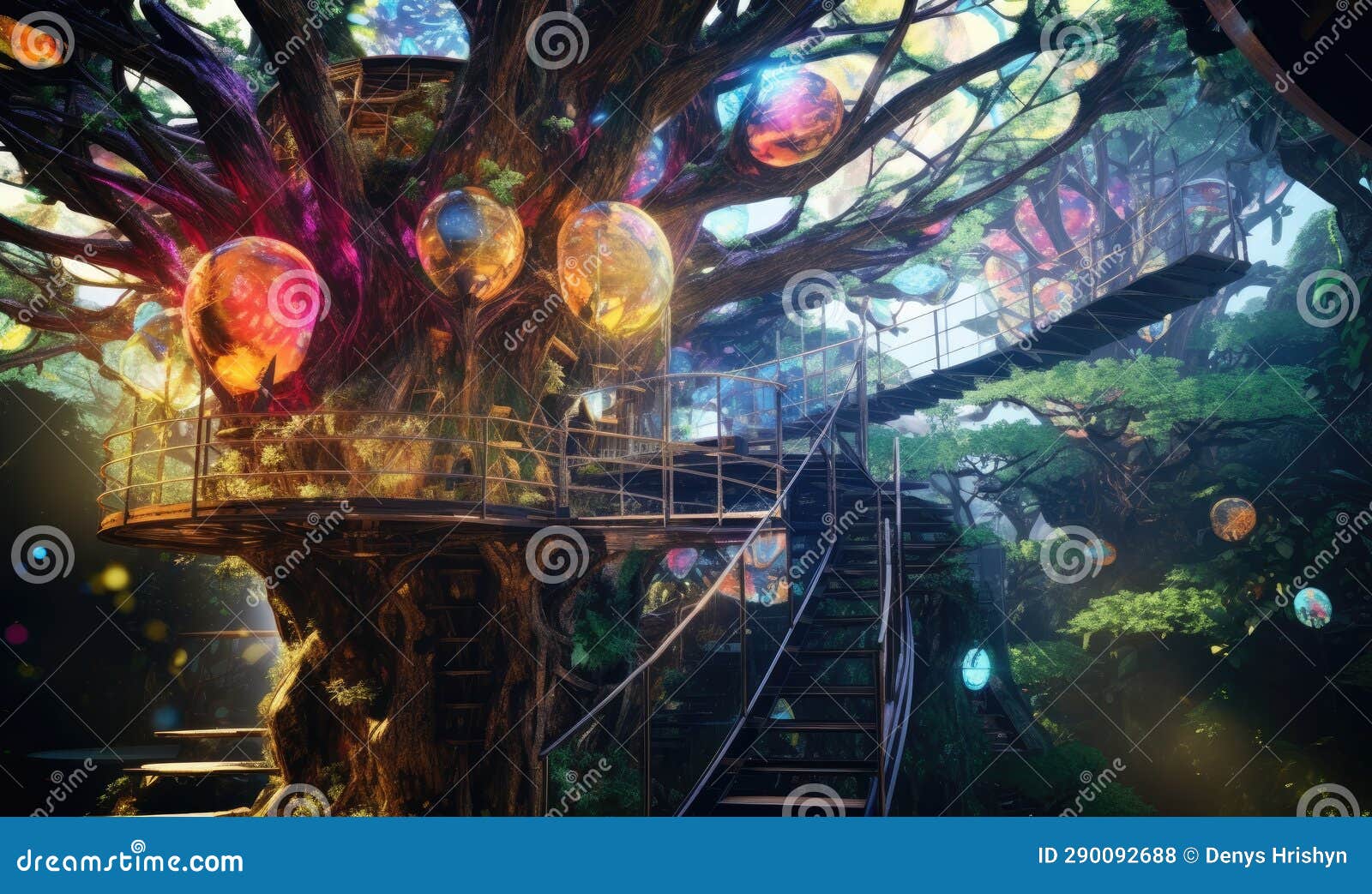 The Imagination Takes Flight with a Futuristic Sci-fi Treehouse, an ...