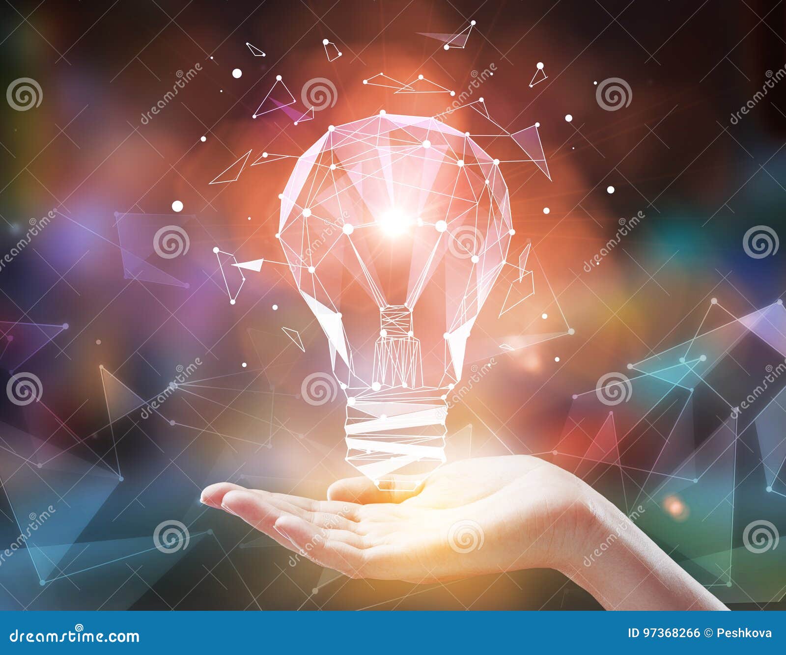 Imagination and Technology Concept Stock Illustration - Illustration of ...