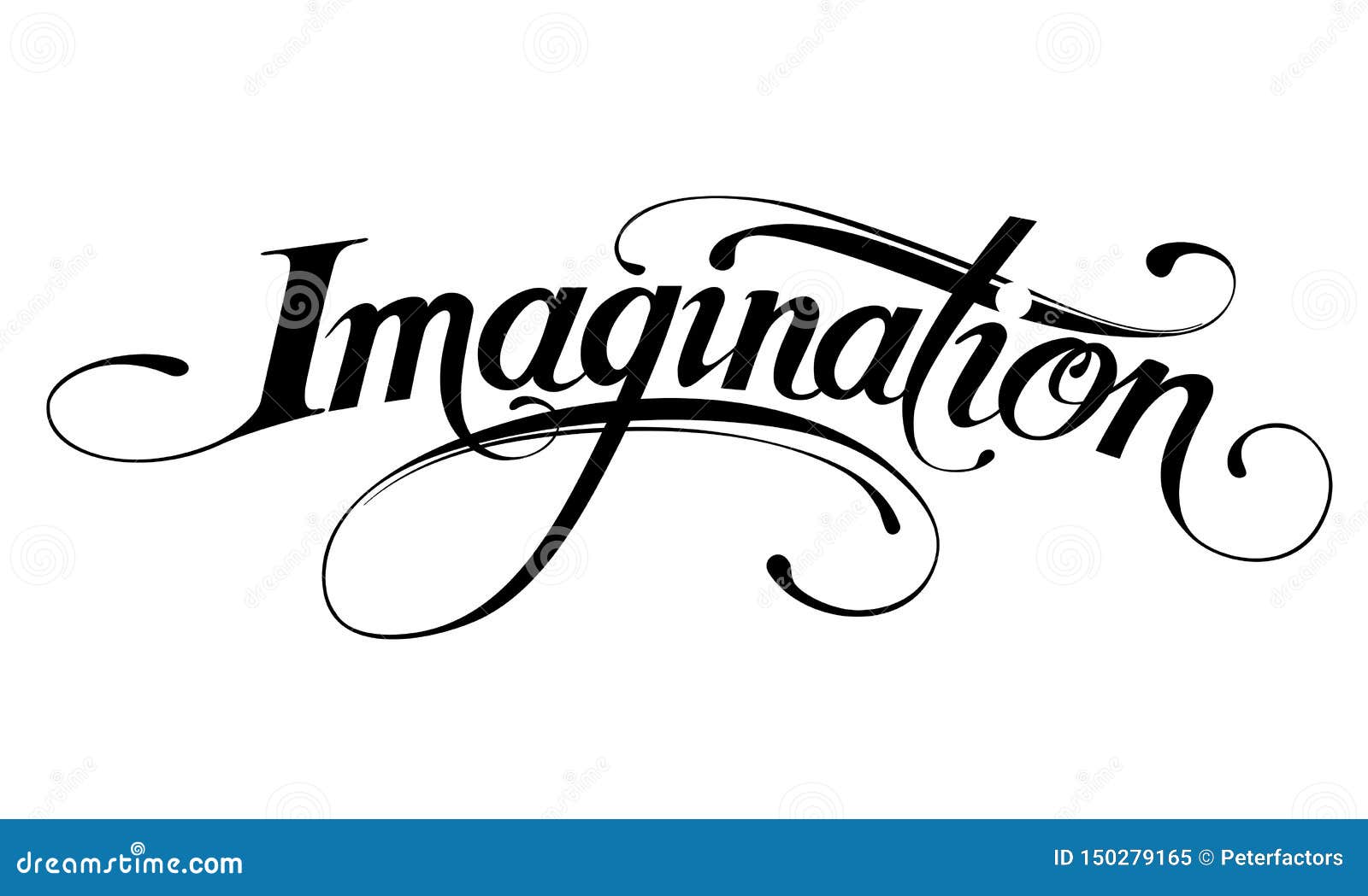 Imagination stock vector. Illustration of artistic, scroll - 150279165