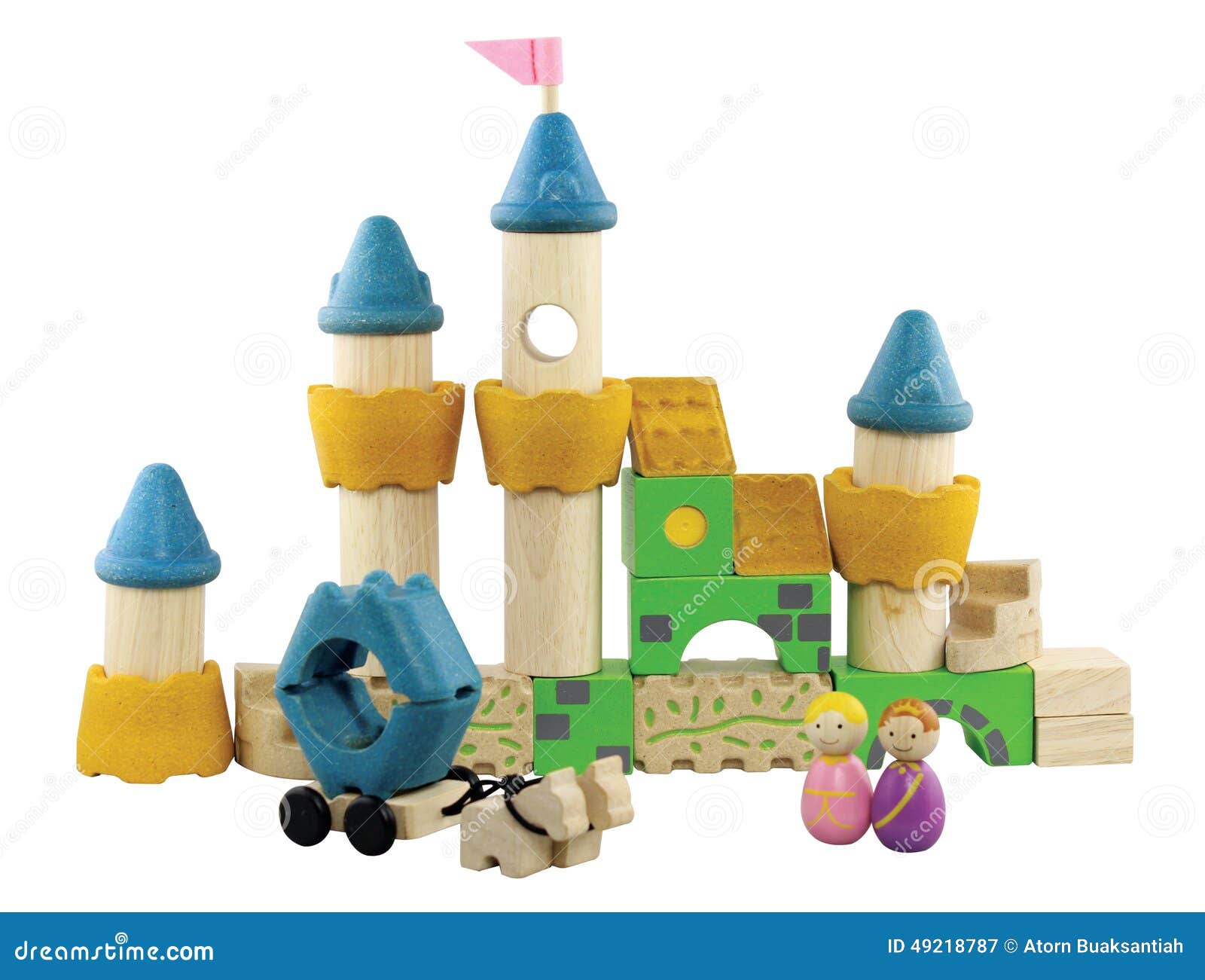 Imagination wooden blocks stock image. Image of block - 49218787