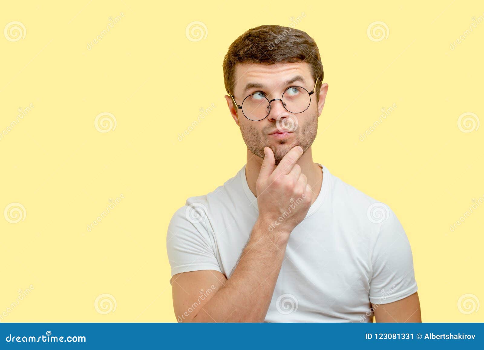 Imaginative Ability. Creative Man with Creative Ideas Stock Image ...