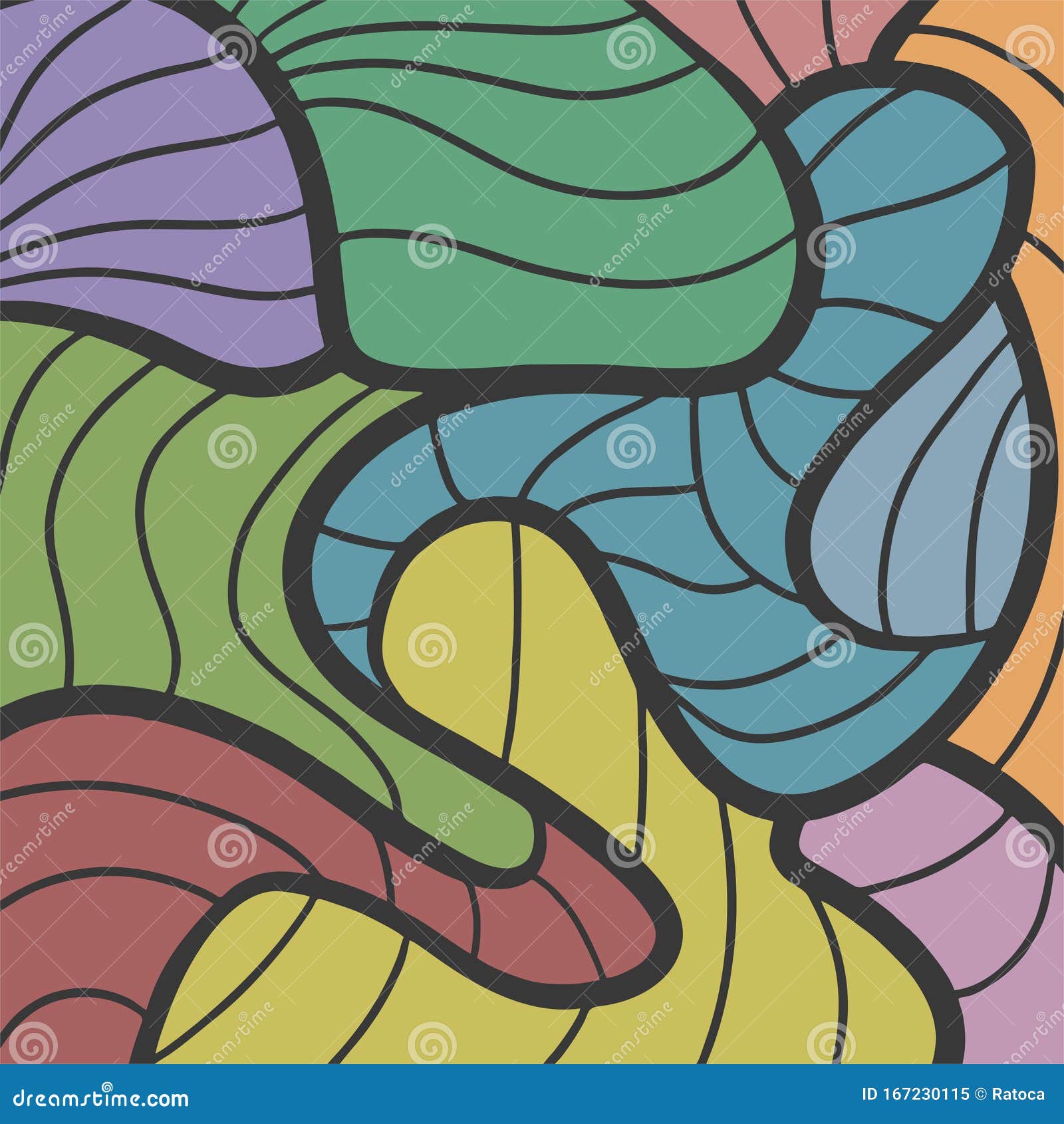 Imaginative art background stock vector. Illustration of triangle ...