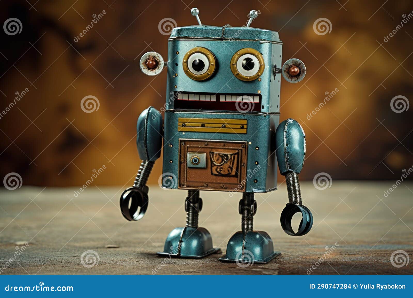 Imaginative Cartoon Characters Drawing By Hand Stock Photography ...