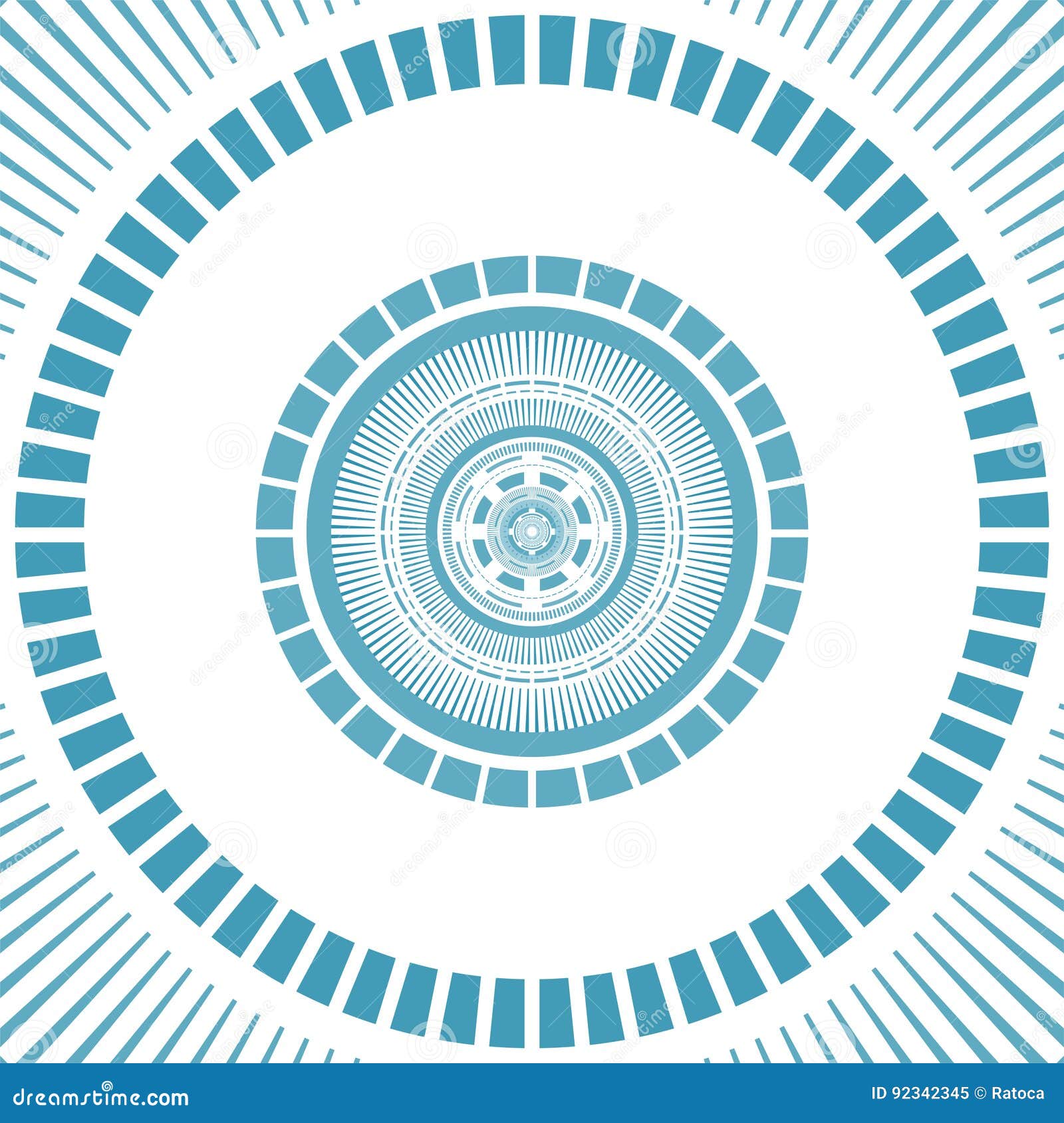 Imaginative Circle Background Stock Vector - Illustration of decorative ...