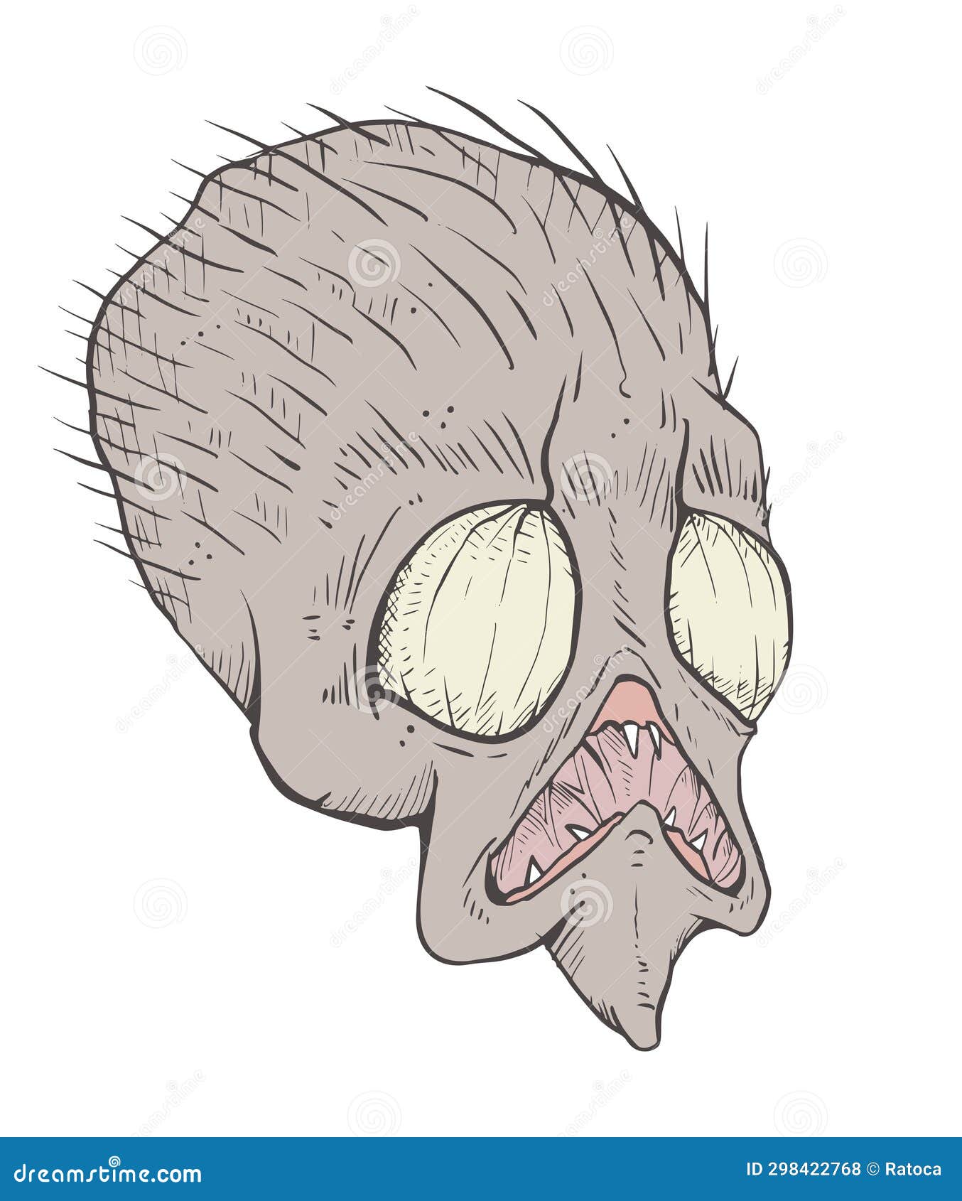 Imaginative Creature Illustration Stock Vector - Illustration of animal ...