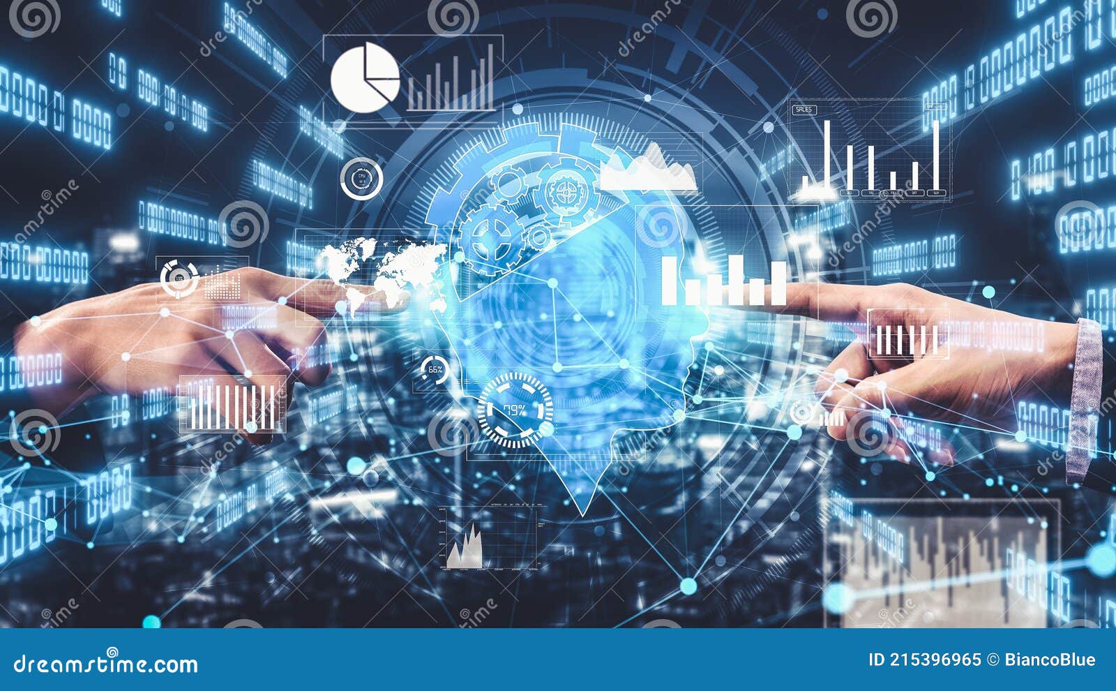 Imaginative Visual of Business Innovation and Creativity Stock Image ...