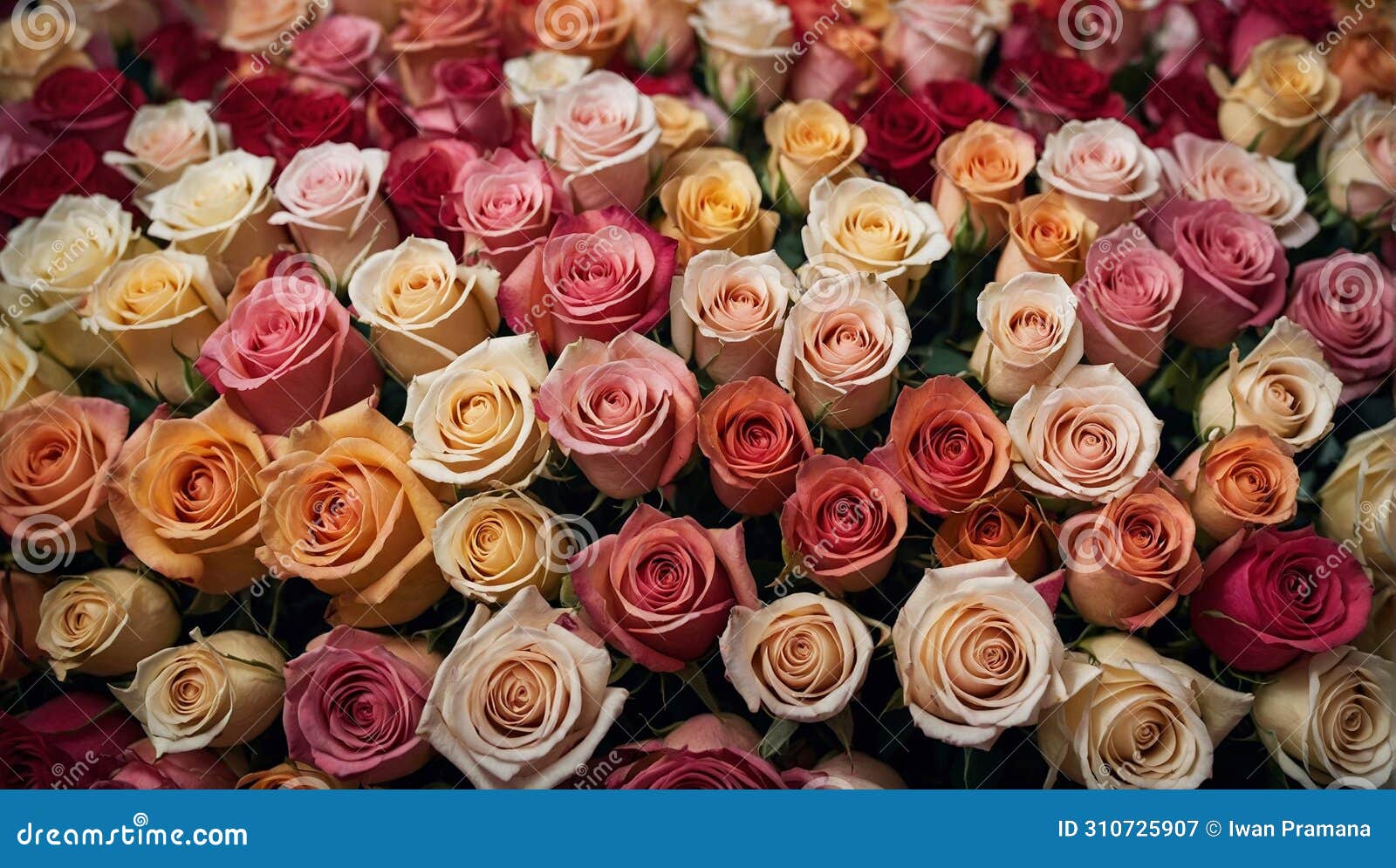 Roses bloom everywhere stock illustration. Illustration of shape ...