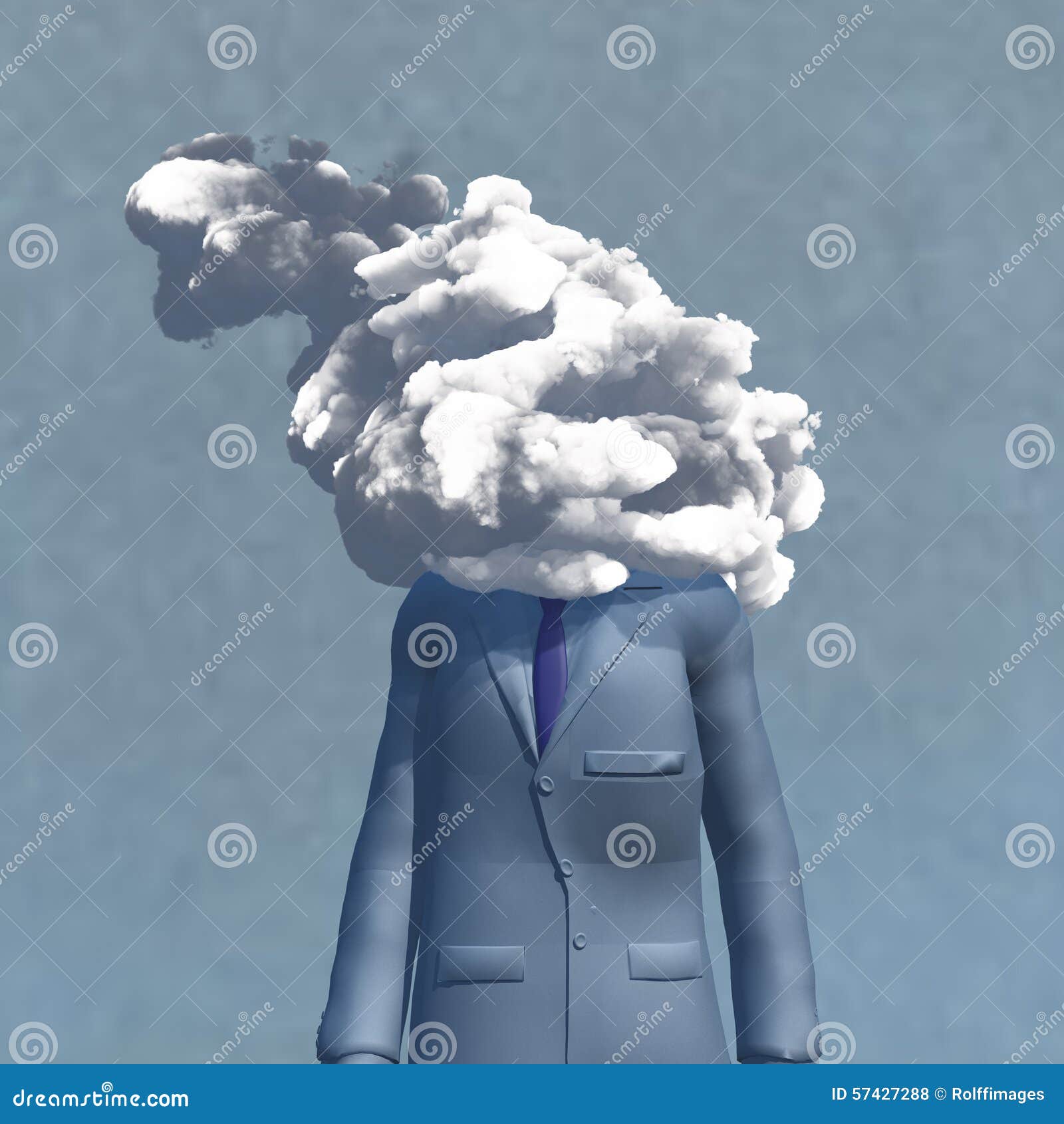 Imagine stock illustration. Illustration of concept, stress - 57427288