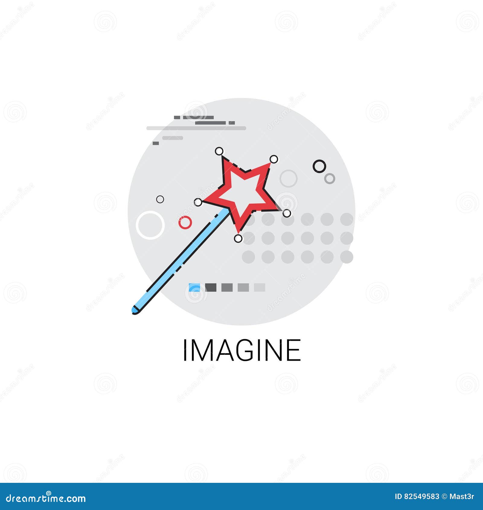 Imagine New Idea Inspiration Creative Process Business Icon Stock ...