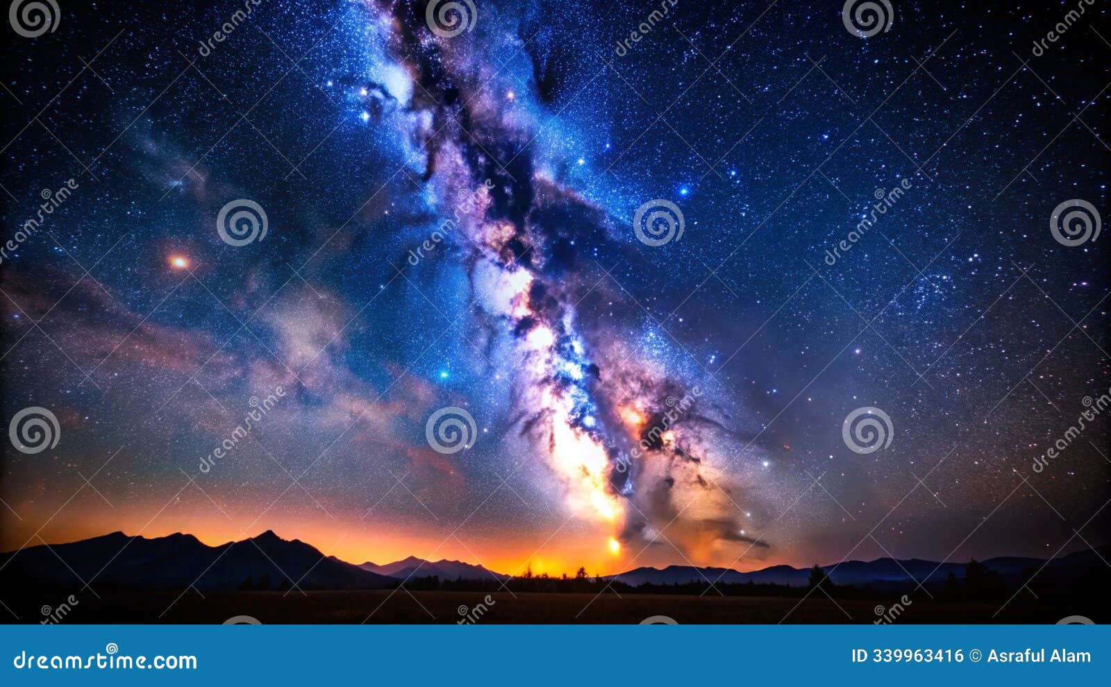 Imagine a Night Sky with No Stars. What Does it Feel Like Stock ...