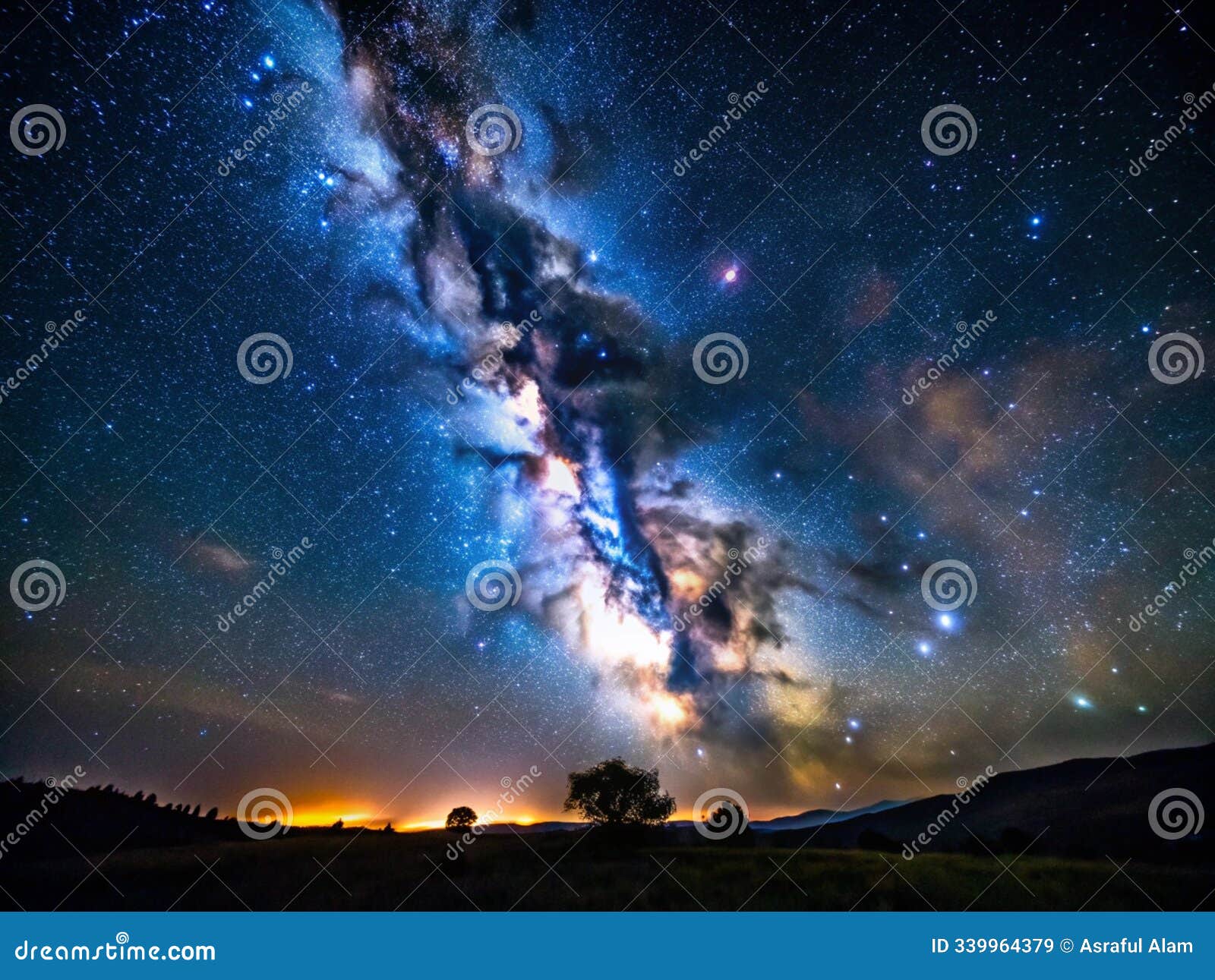 Imagine a Night Sky with No Stars. What Does it Feel Like Stock ...