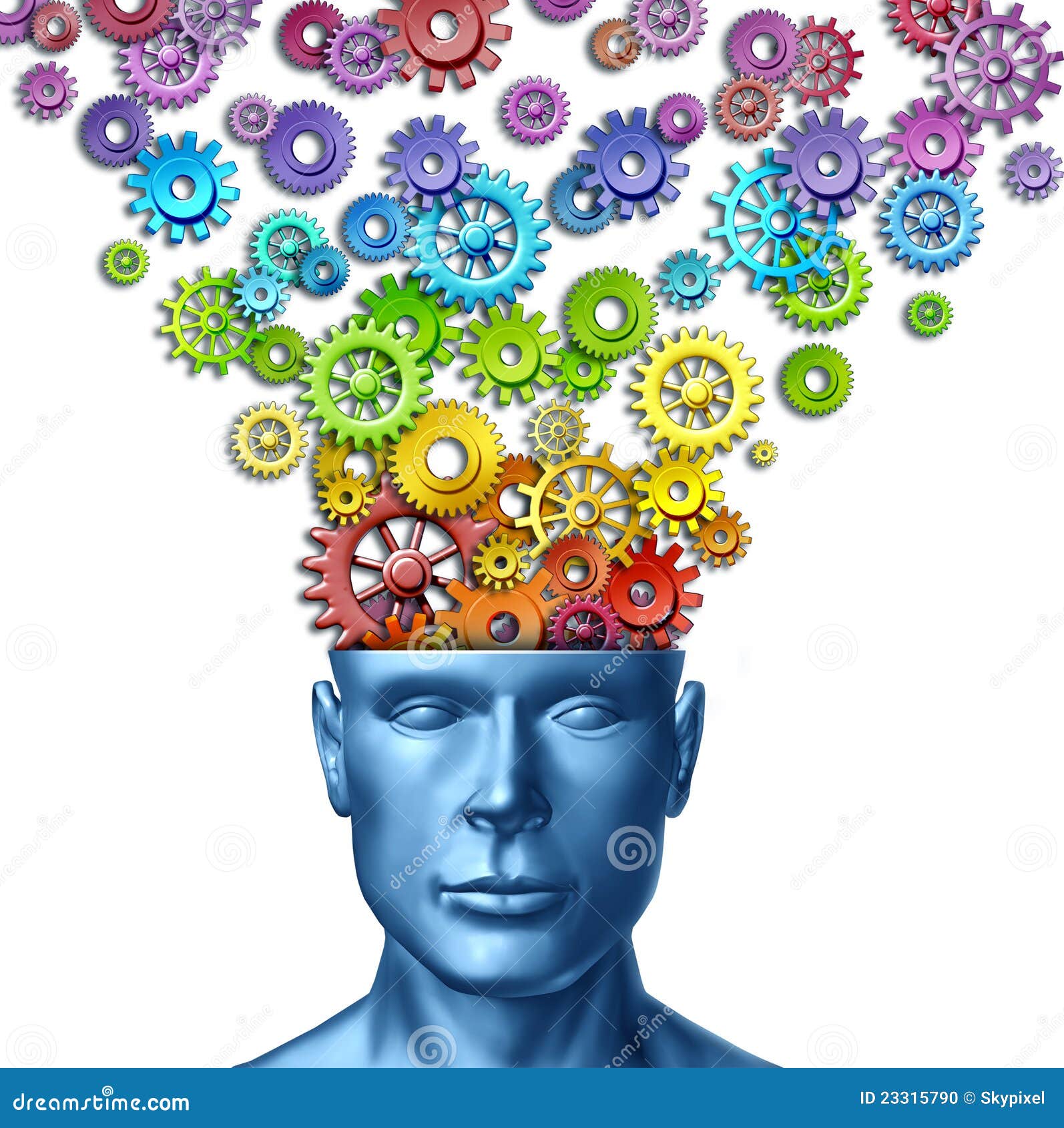 Imagine para inventar ilustração stock. Ilustração de desenhador - 23315790