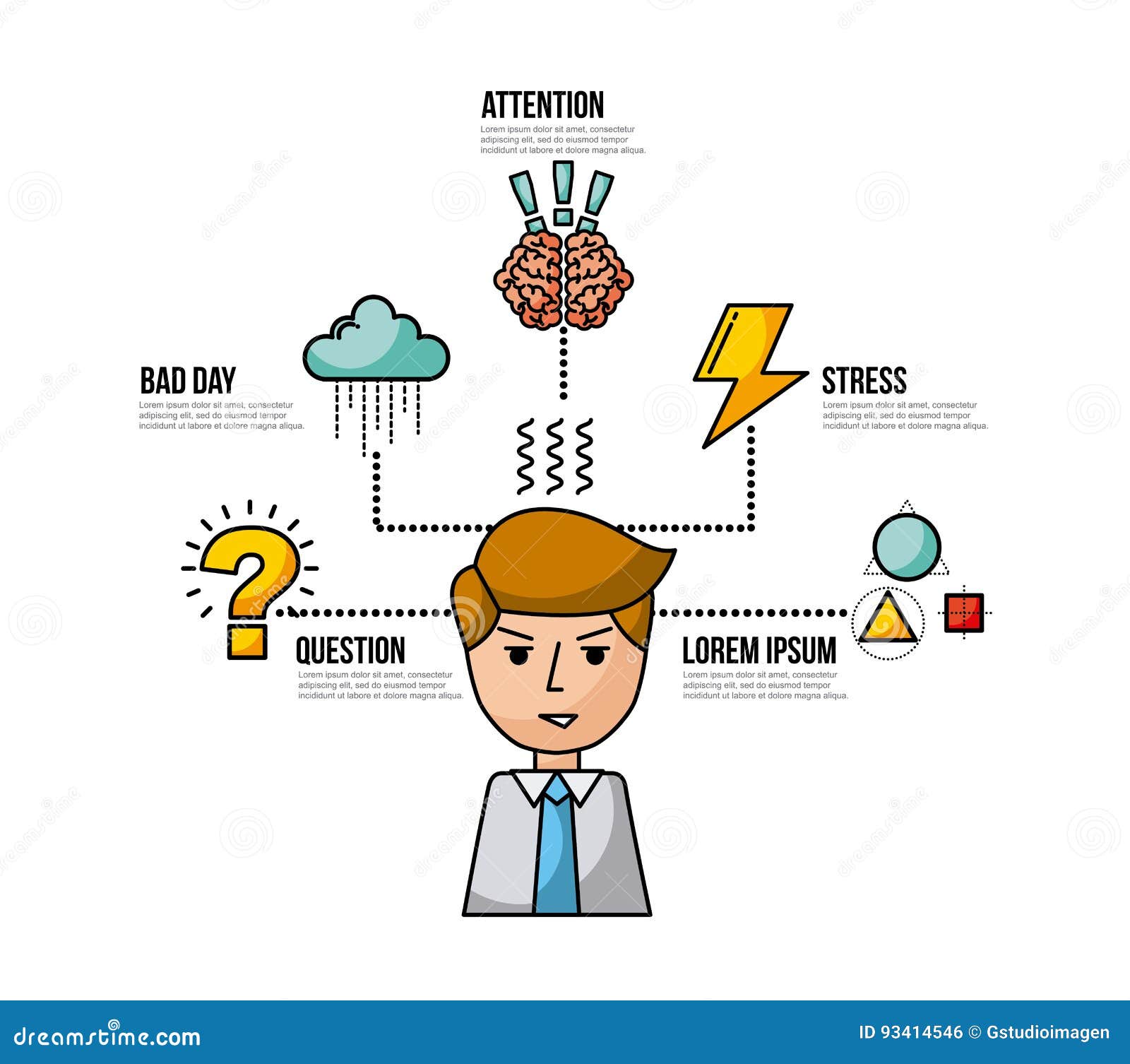 Imagine People Illustration Stock Vector - Illustration of ...