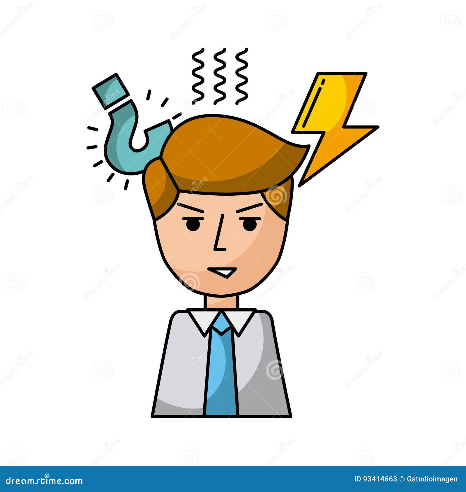 Imagine People Illustration Stock Vector - Illustration of power ...