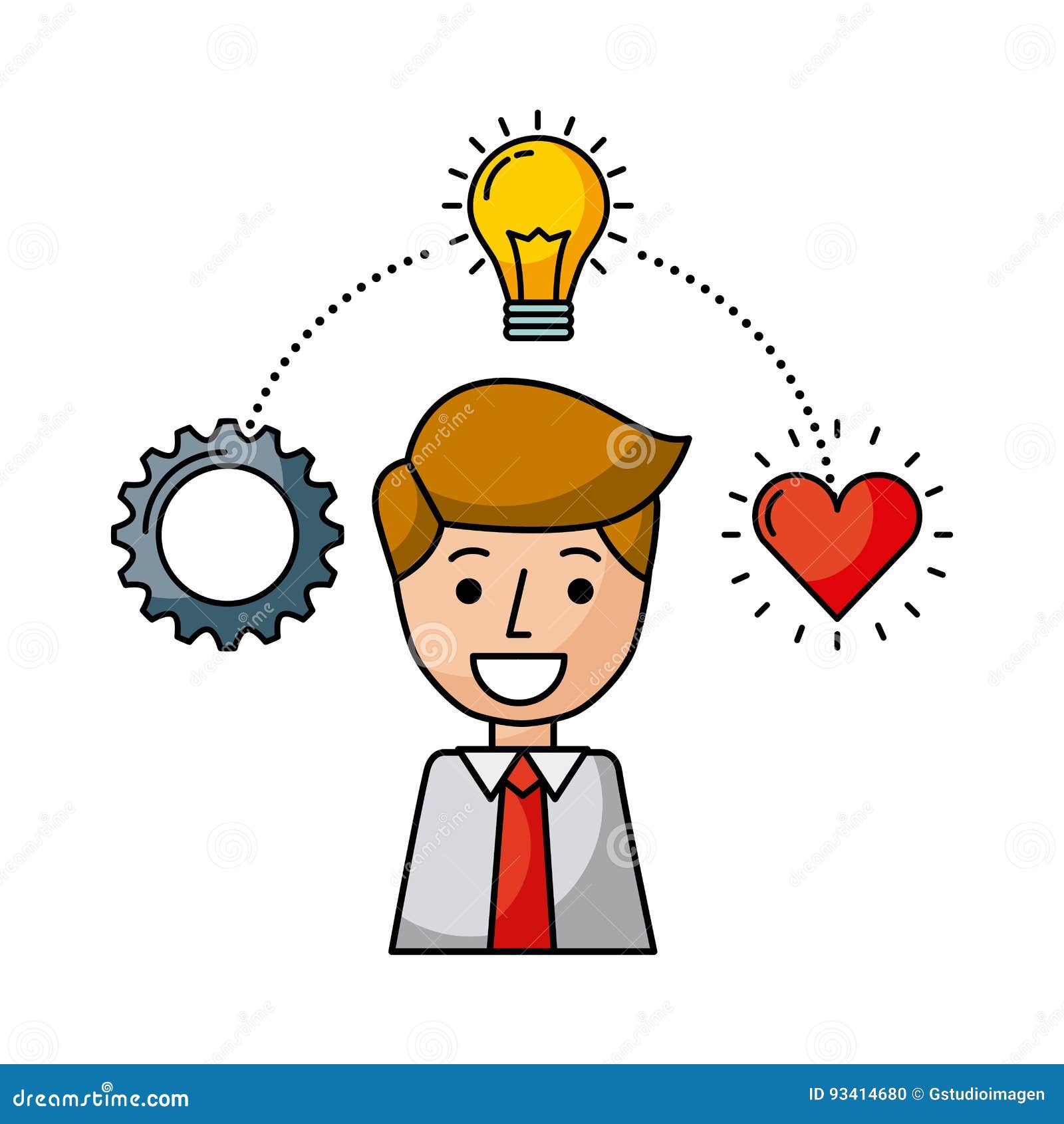 Imagine People Illustration Stock Vector - Illustration of head, design ...