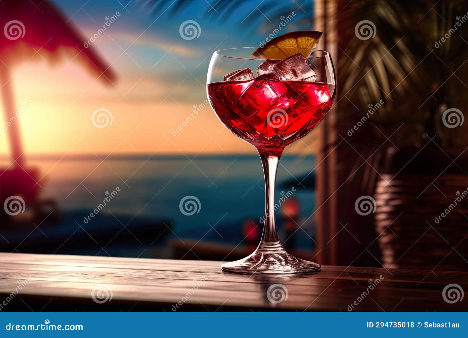 Imagine Sipping a Refreshing Cocktail at a Tropical Bar with a Great ...