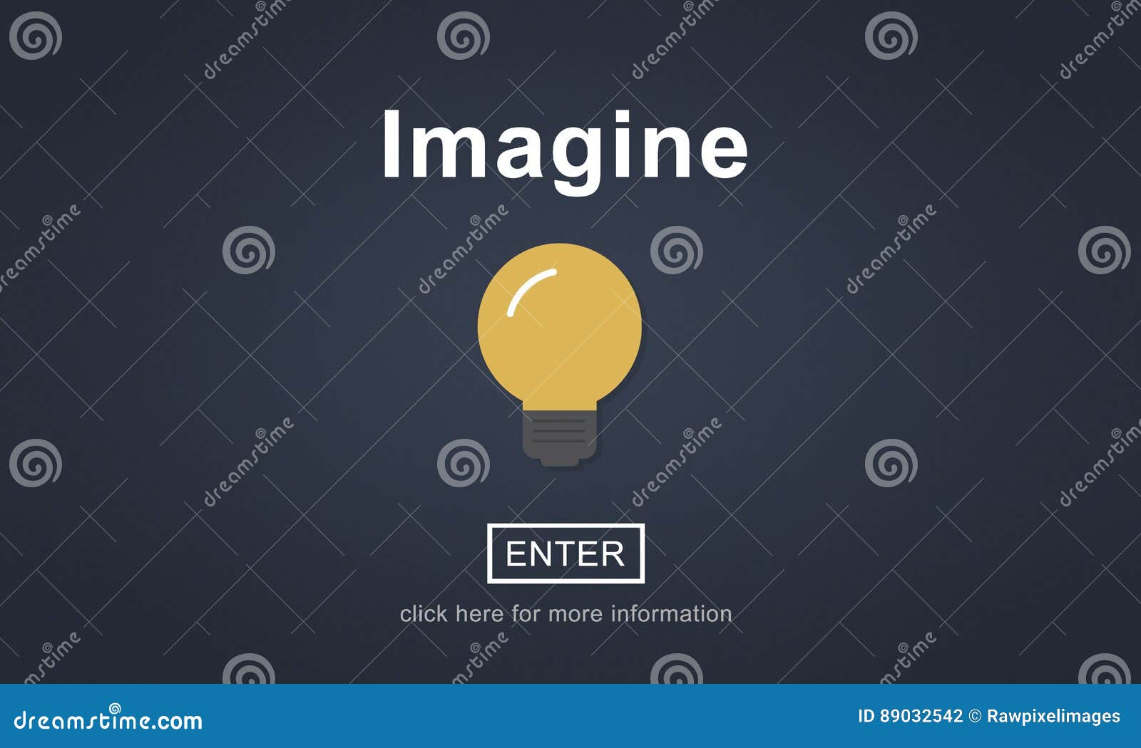 Imagine Think Innovate Visualize Ideas Concept Stock Illustration ...