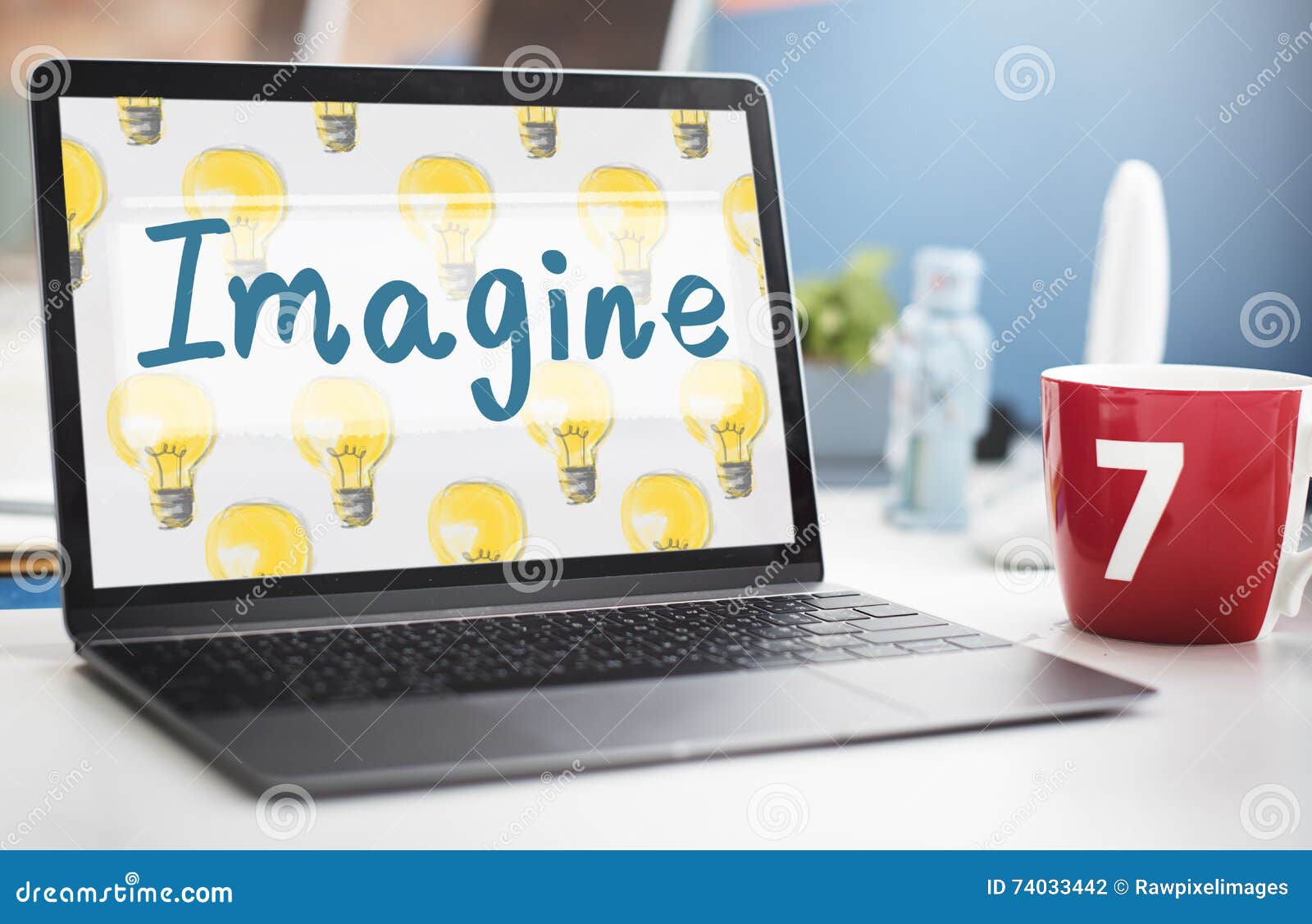 Imagine Vision Inspiration Creativity Dream Big Concept Stock Photo ...