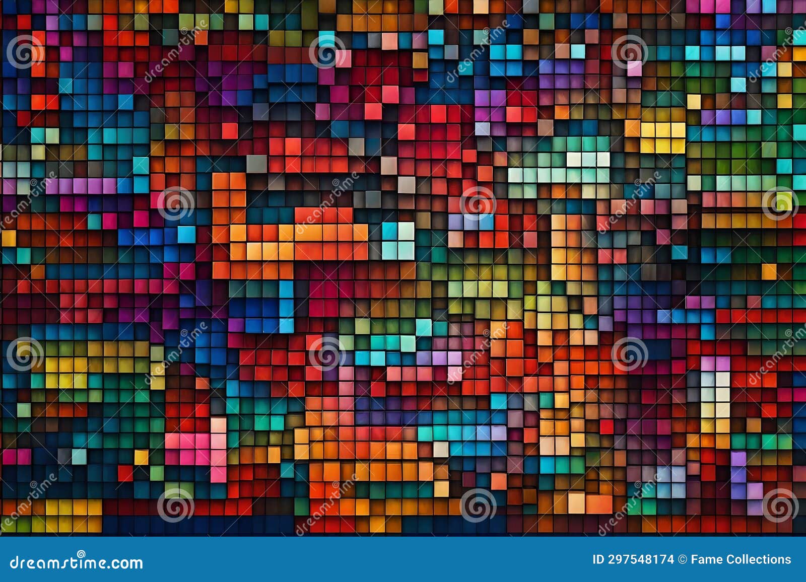 Pixel Art Vibrant Colors Gradient. Dithering Vector Background ... Pixel Art Vibrant Colors Gradient. Dithering Vector Background ...