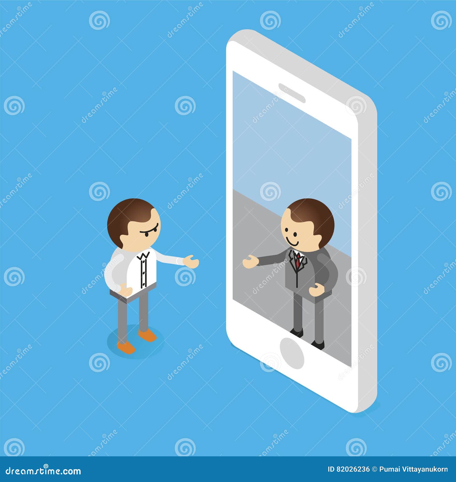 Imagine Yourself Successful Stock Vector - Illustration of vector ...