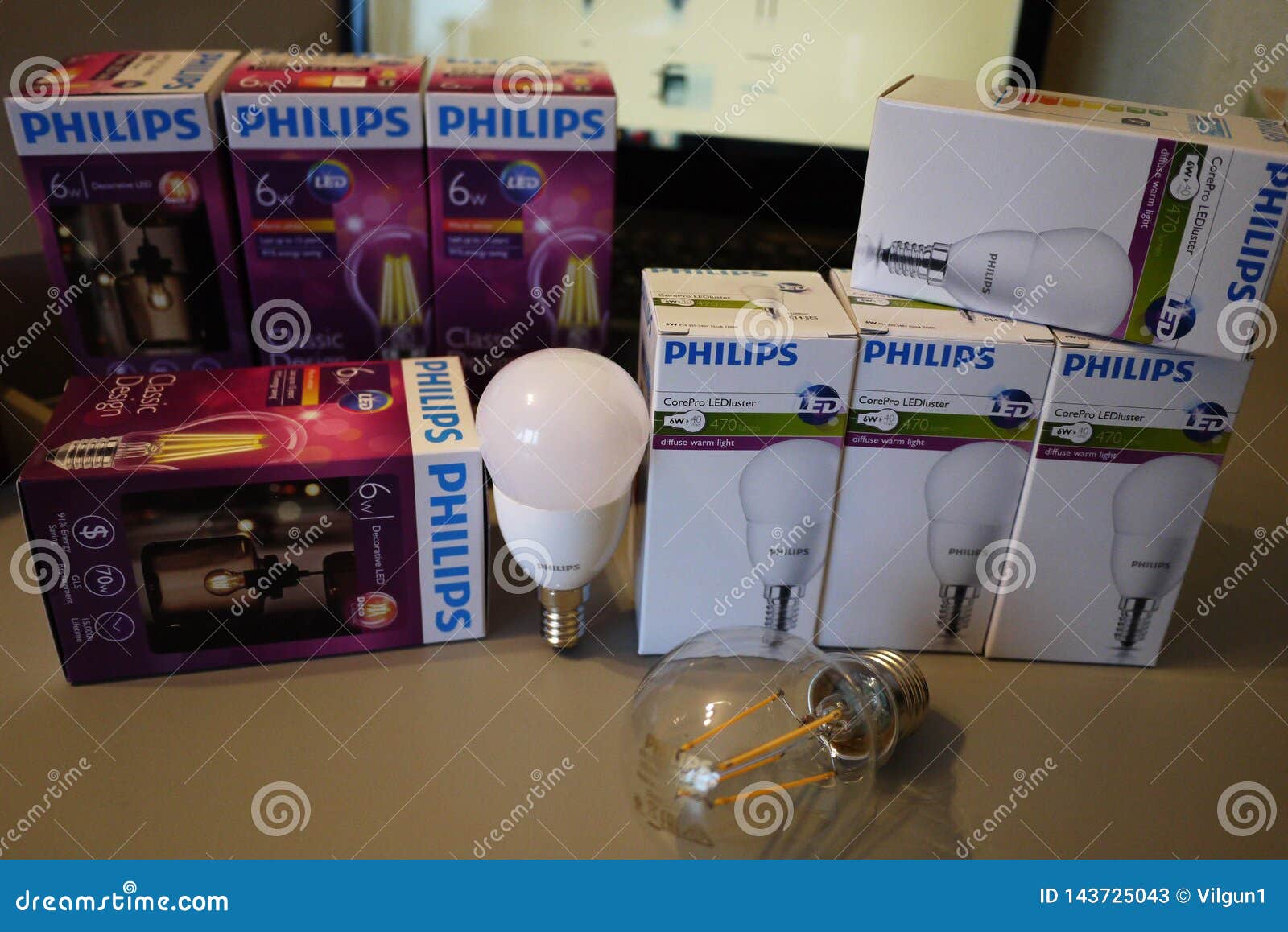 Incandescent Lamps with Edison Thread , Details Details Editorial Stock ...