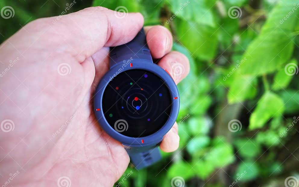 Photo of Smart Watches. Details and Close-up Editorial Stock Image ...