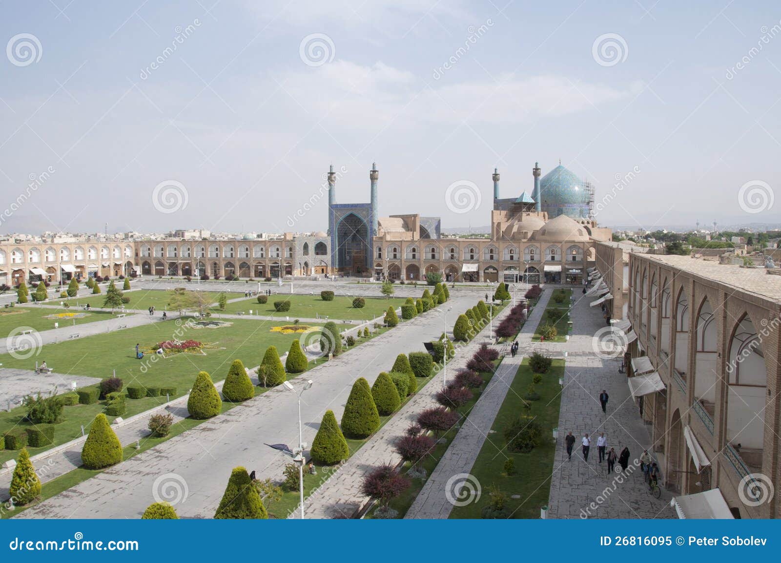 Imam Square in Isfahan, Iran Editorial Image - Image of arabic ...