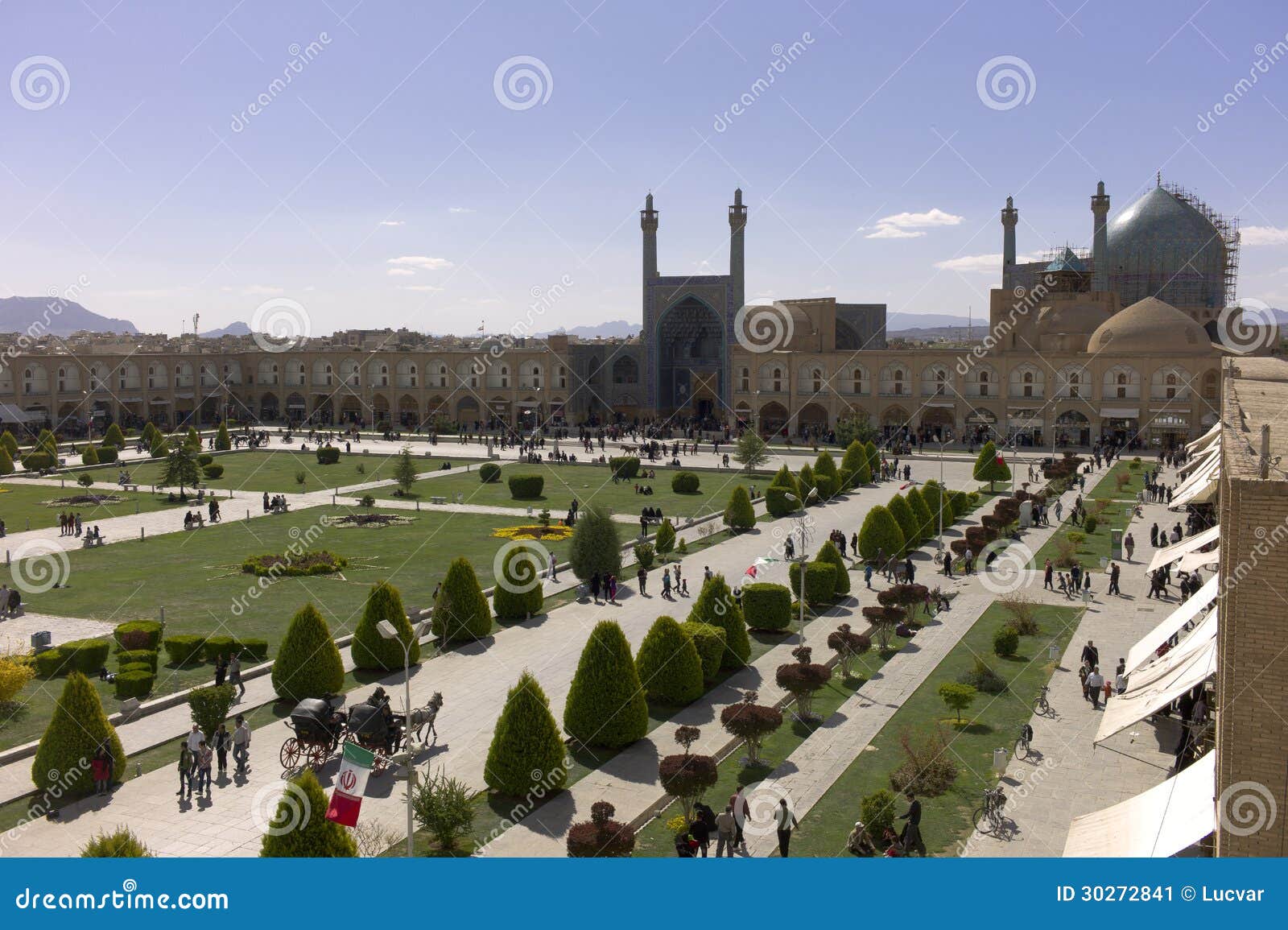 Imam Square, Isfahan, Iran editorial photo. Image of design - 30272841
