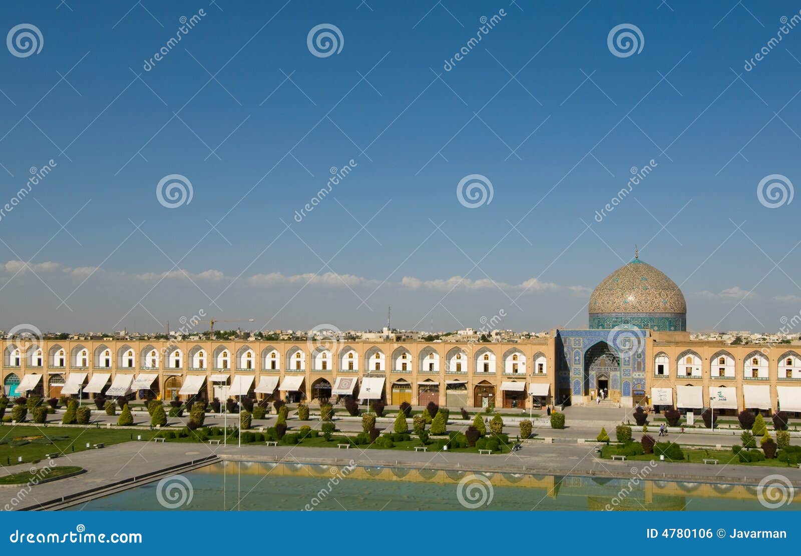 Imam square, isfahan, Iran stock photo. Image of persian - 4780106