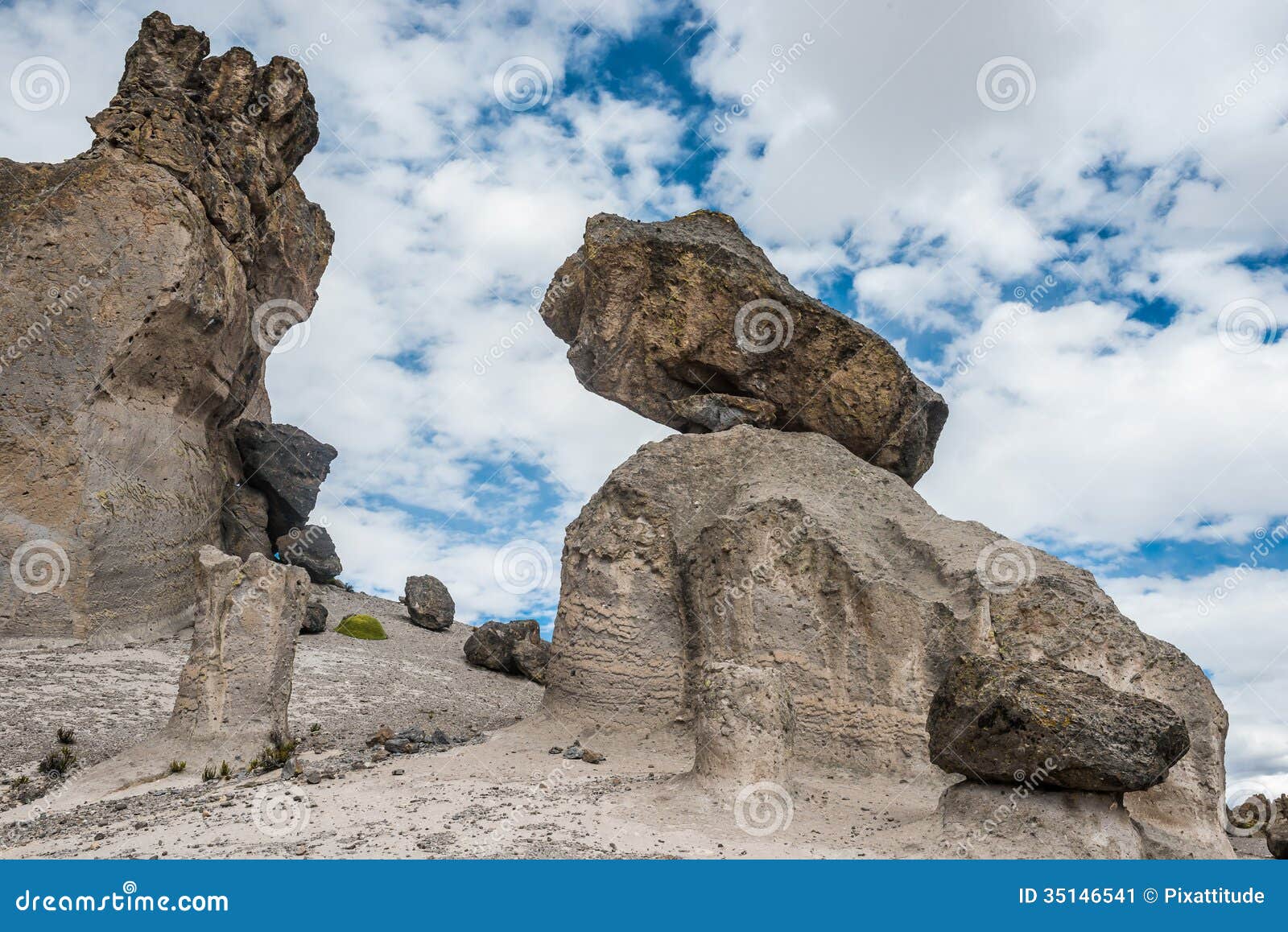 Imata Stone Forest in the Peruvian Andes Arequipa Peru Stock Image ...