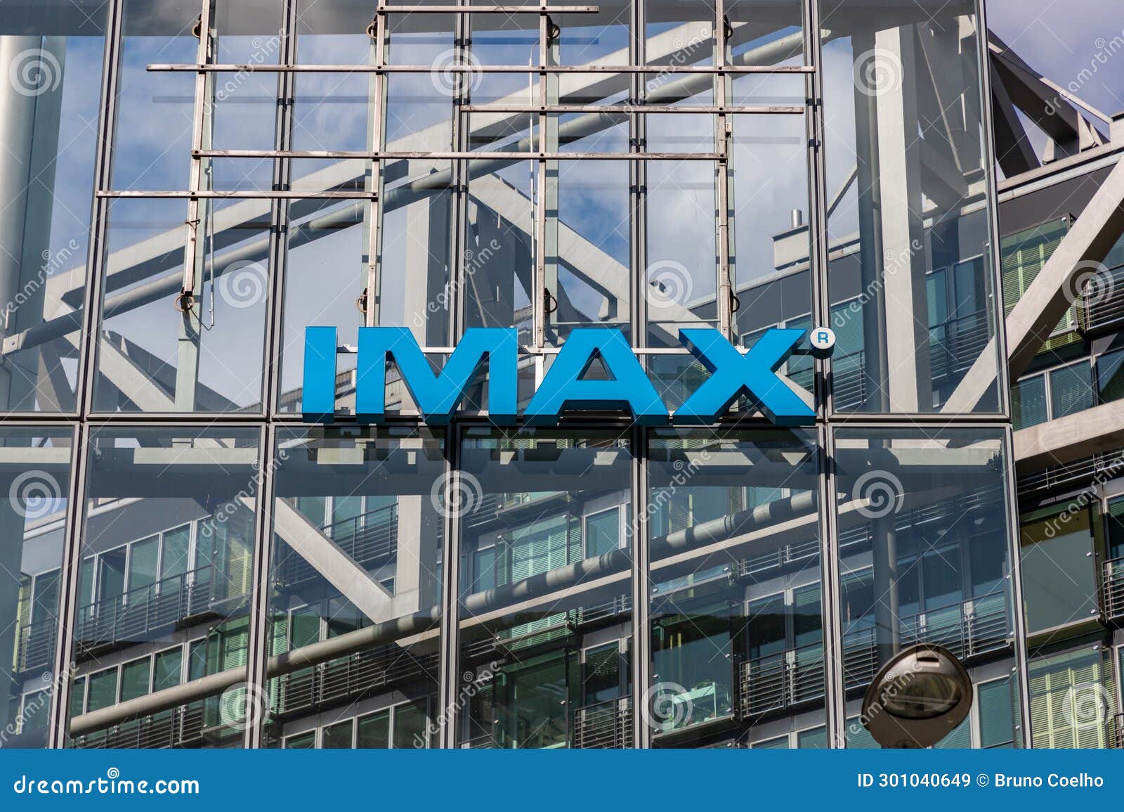 IMAX Logo editorial stock image. Image of technology - 301040649