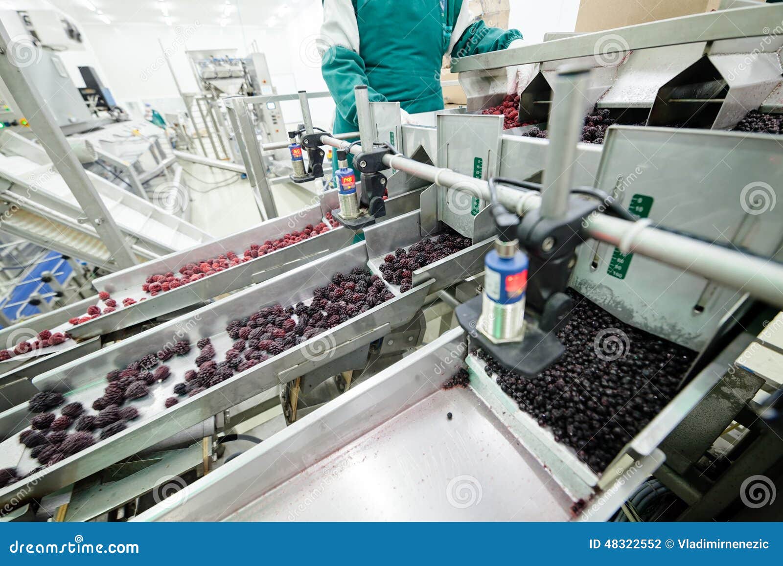 Imballaggio alimentare fotografia stock. Immagine di produzione - 48322552