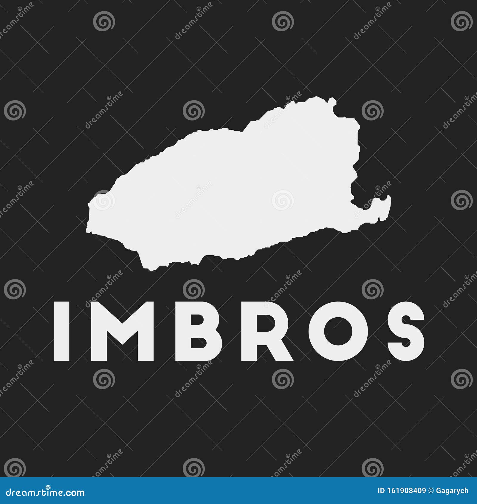 Imbros icon. stock vector. Illustration of location - 161908409