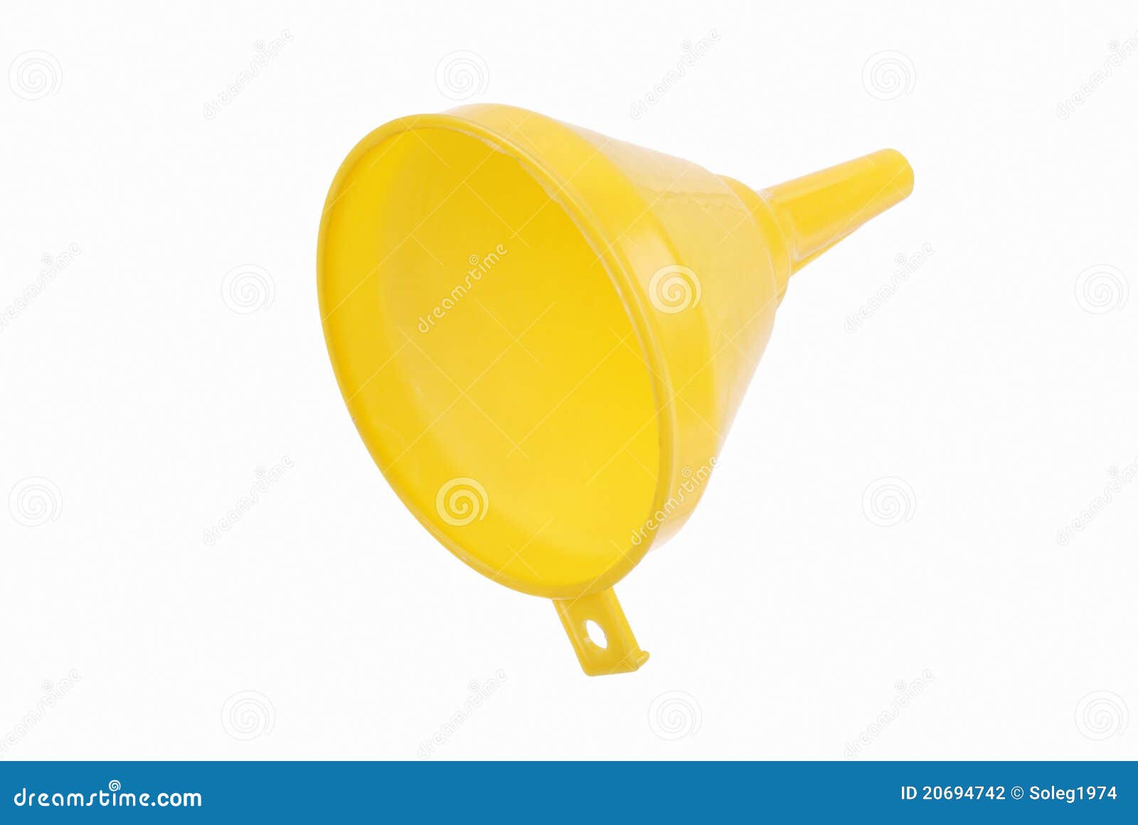 Imbuto Di Plastica Giallo Su Bianco Fotografia Stock - Immagine di ...