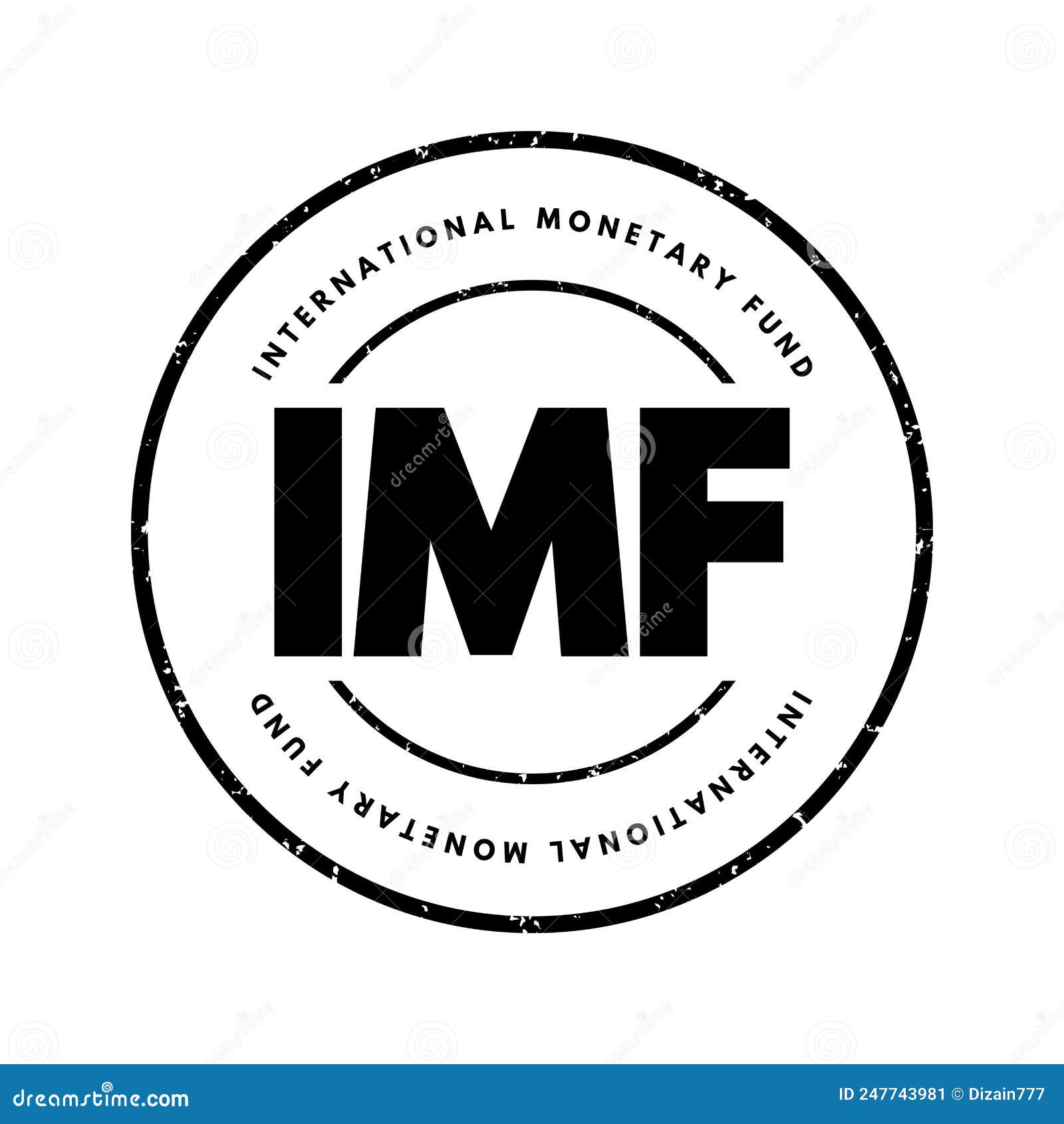 IMF - International Monetary Fund Acronym, Business Concept Background ...