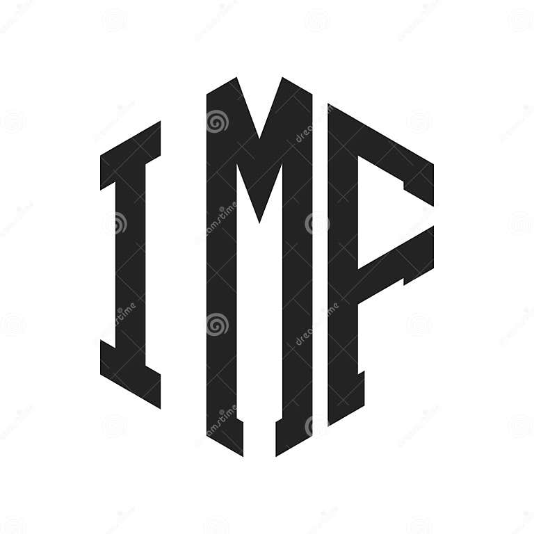 IMF Logo Design. Initial Letter IMF Monogram Logo Using Hexagon Shape ...