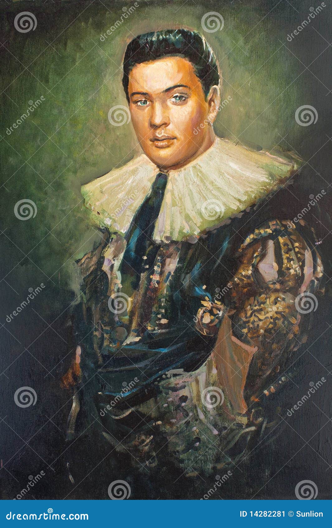 Antique Portrait Print Of The Mythical Griffin, Lithograph Style ...