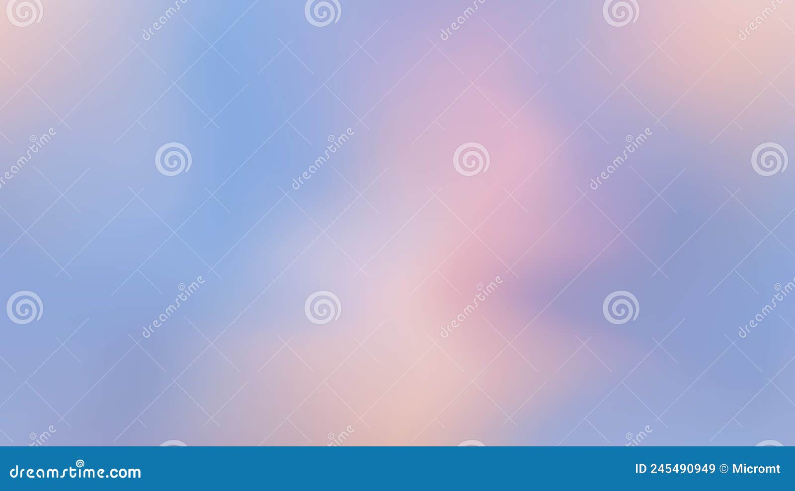 Heaven Blur Background Abstract Art. Blurred Blue Sky Backdrop With Light Bokeh Clouds. Vector ...