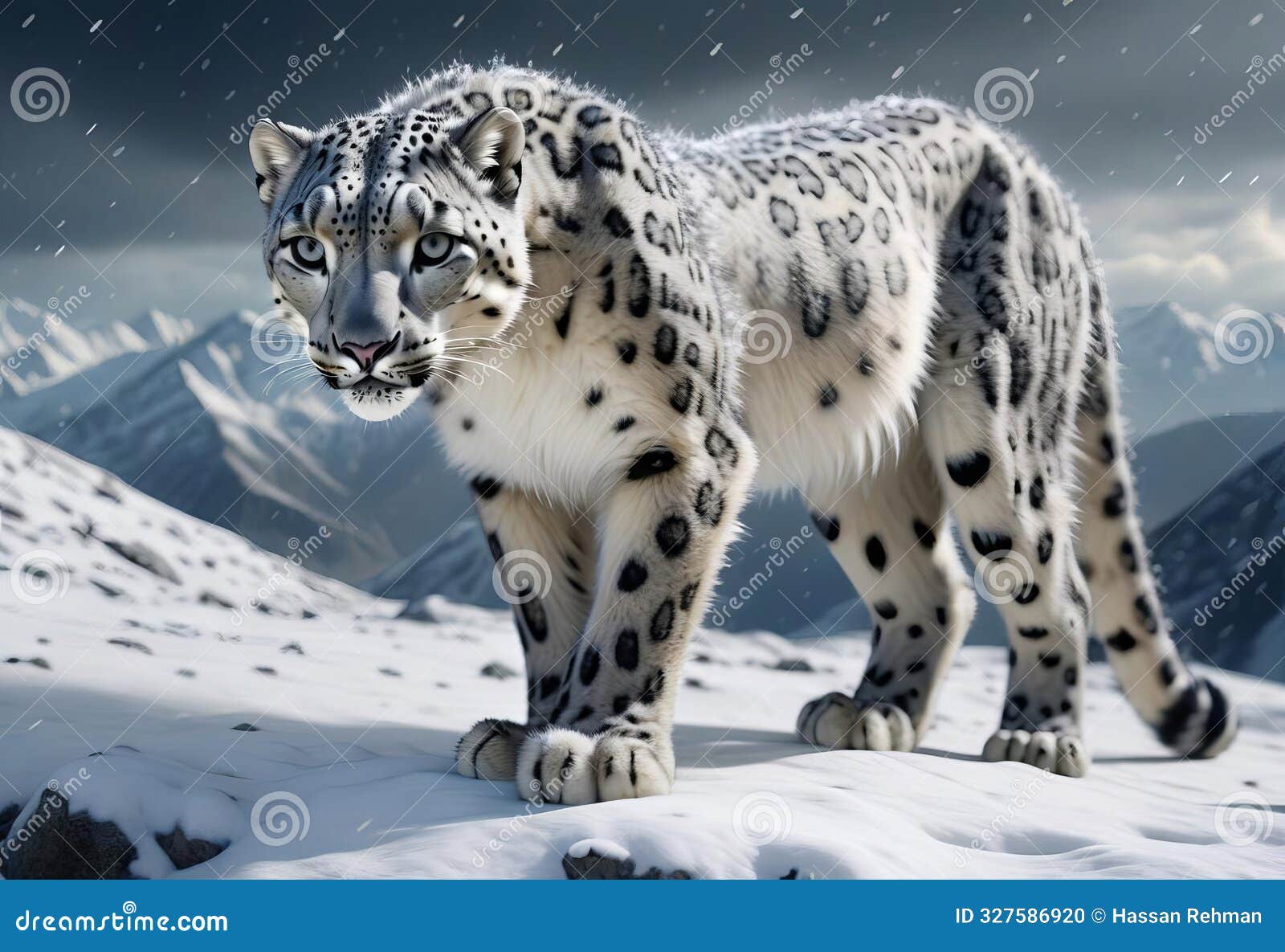 The Immaculate Bio-Mechanical Snow Leopard in Ultra Realistic Detail ...